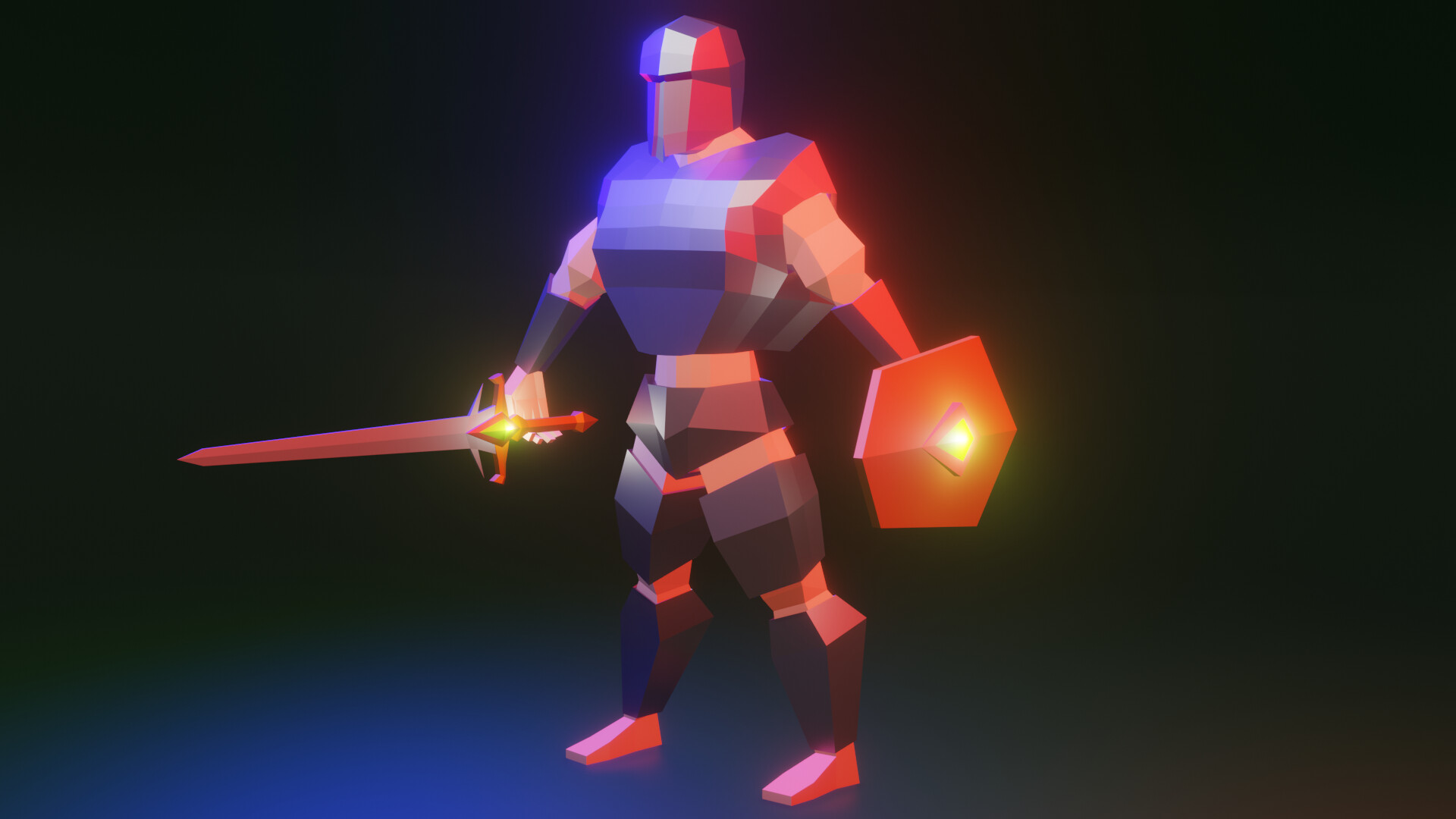 ArtStation - low poly character
