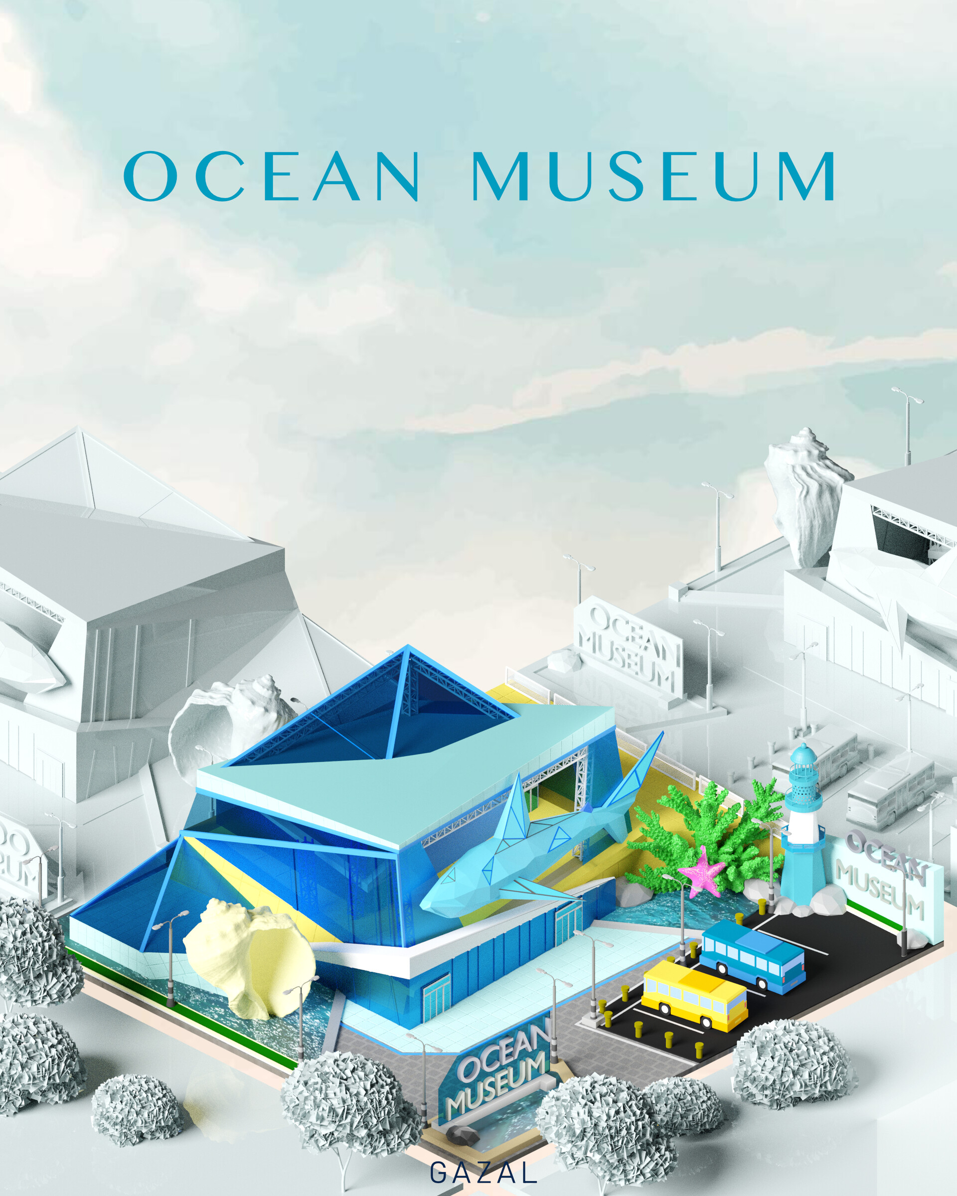 ArtStation - Ocean Museum