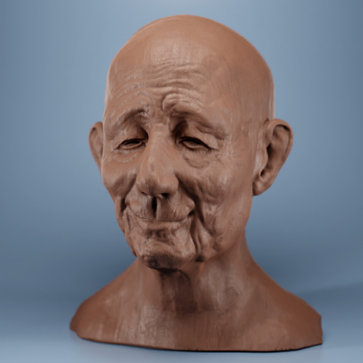 Old People Facial Expressions