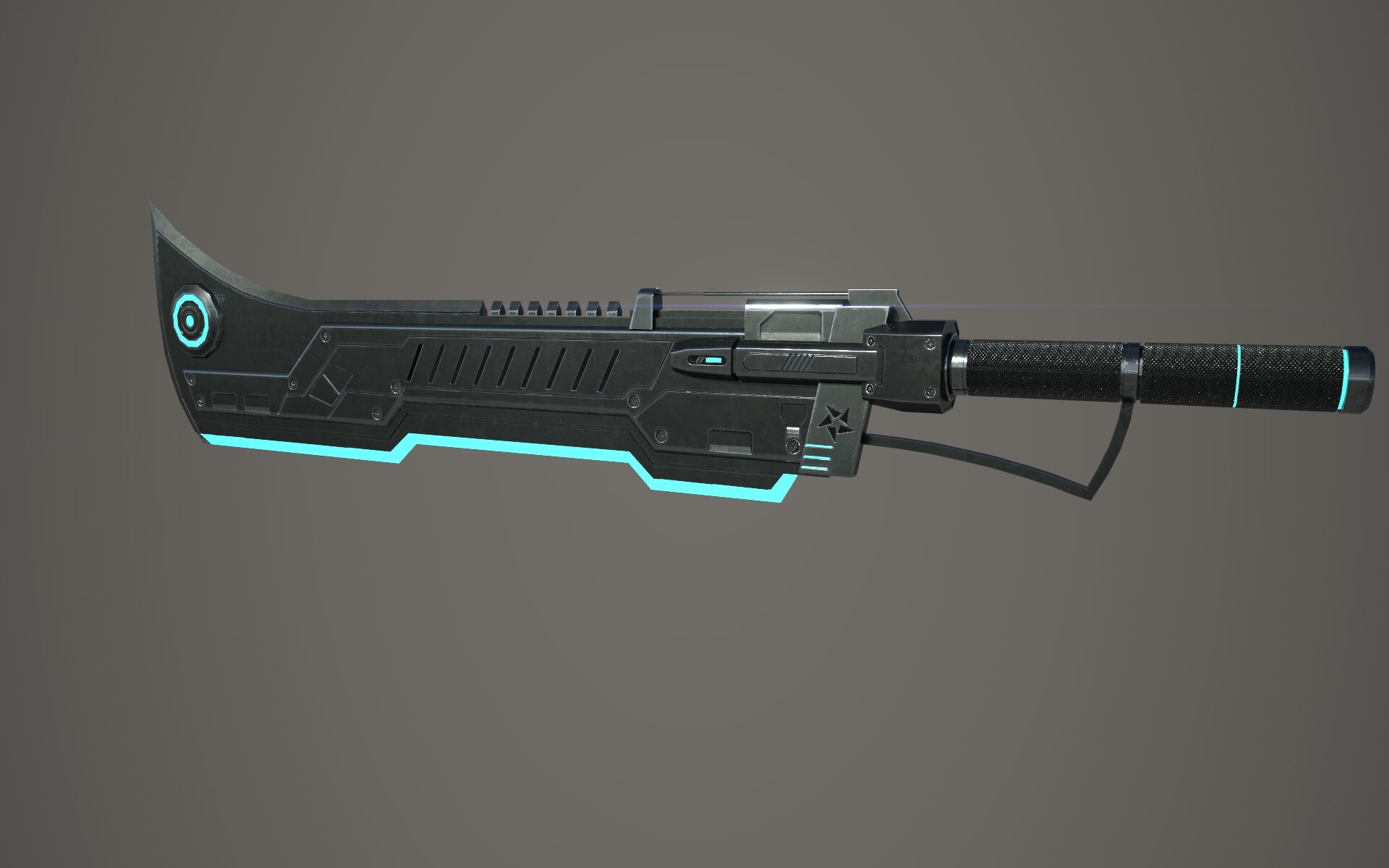 ArtStation - Sci fi sword