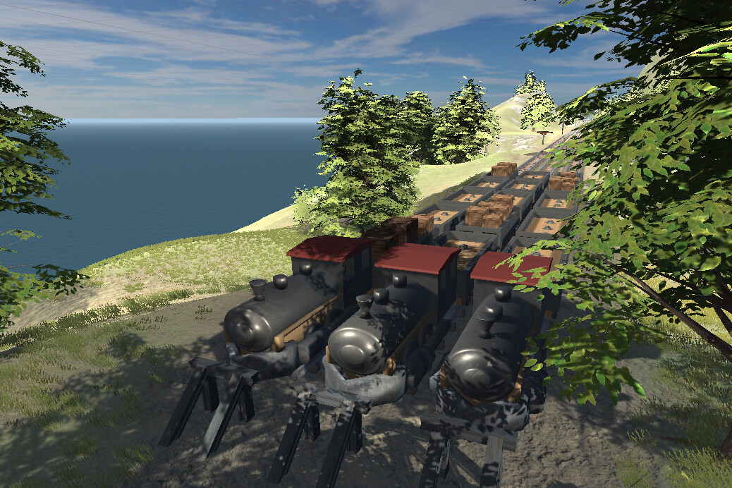 Erik Eross - Train Platformer Game (WIP)