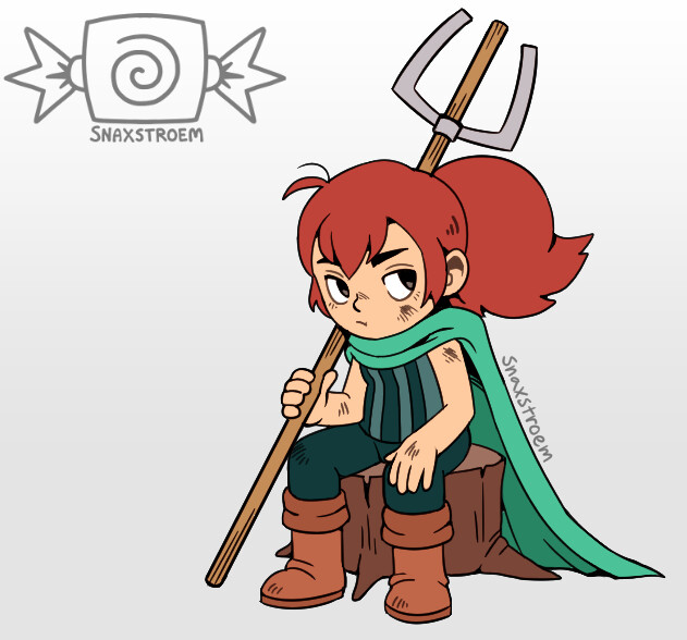 ArtStation - RPG Farm Girl