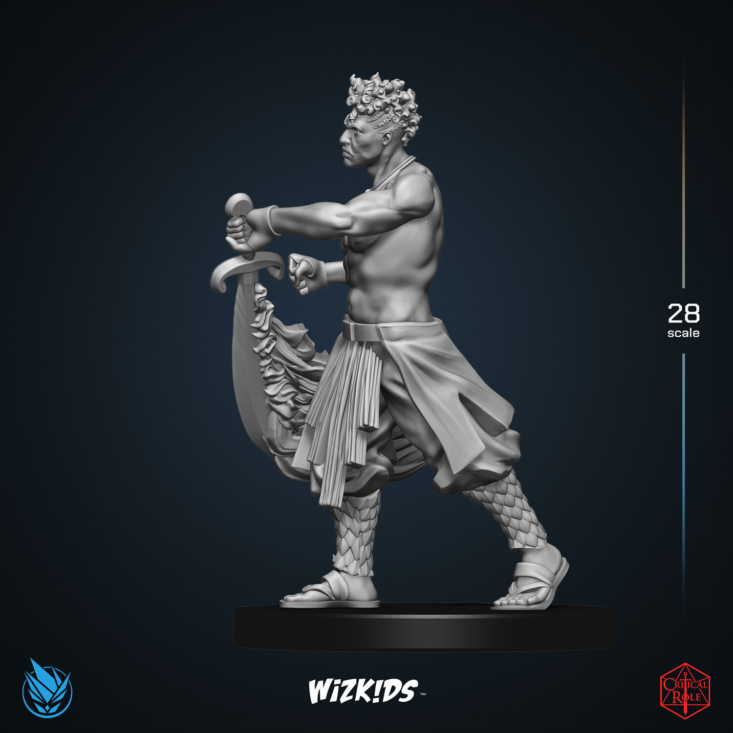 WildMesh Studio - Critical Role: Ashari Firetamer