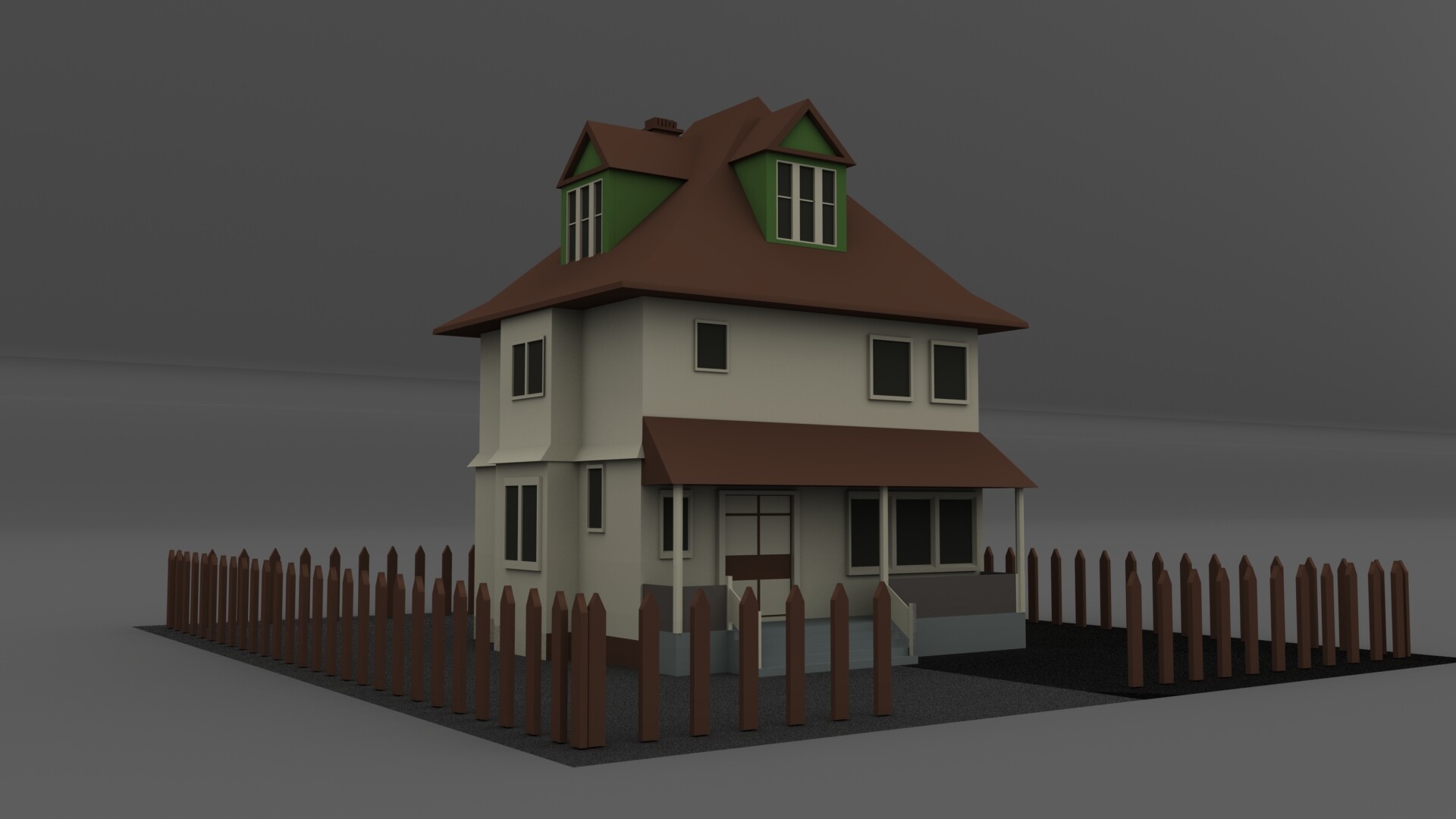 ArtStation - Basic Exterior Model