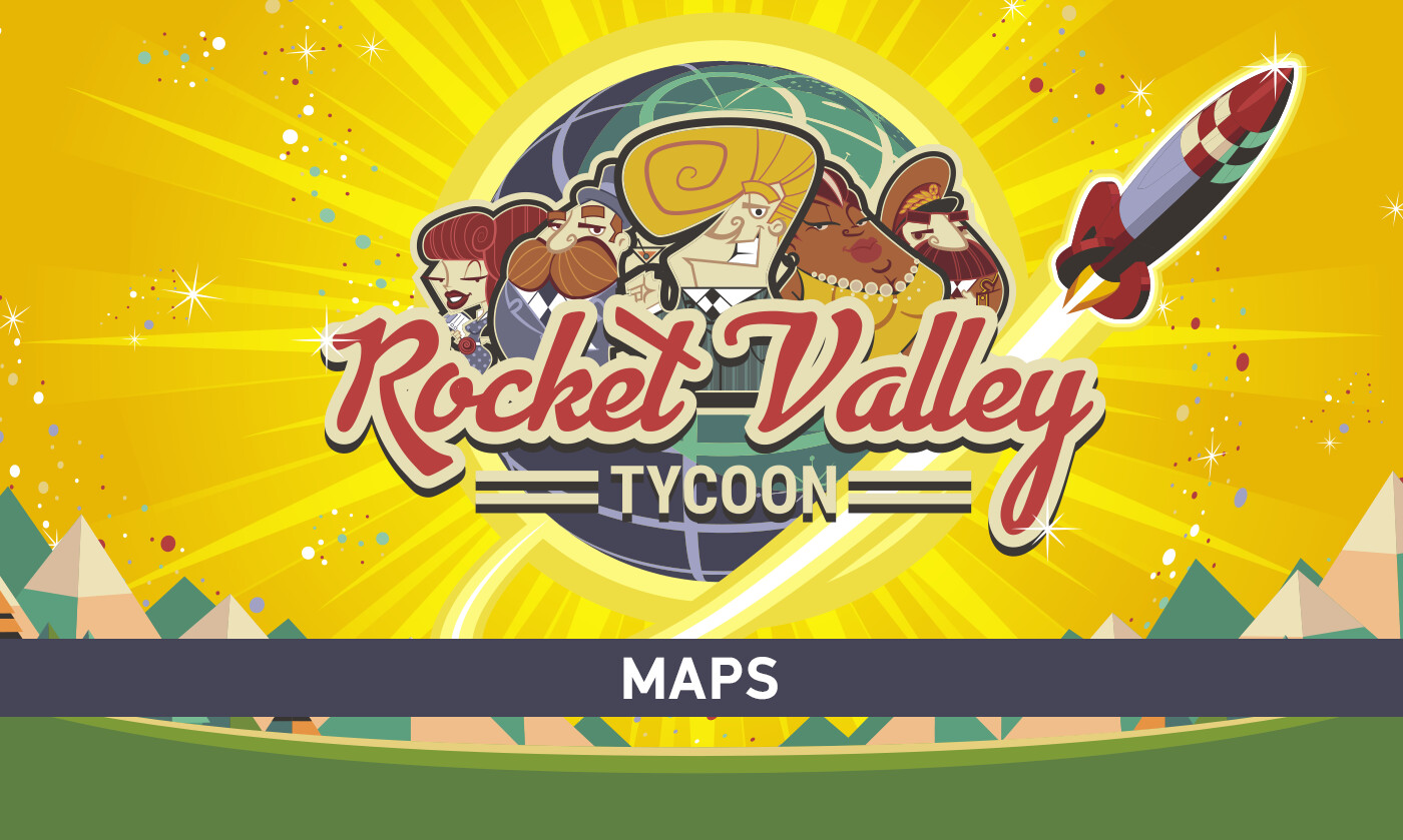 ArtStation - Rocket Valley Tycoon maps