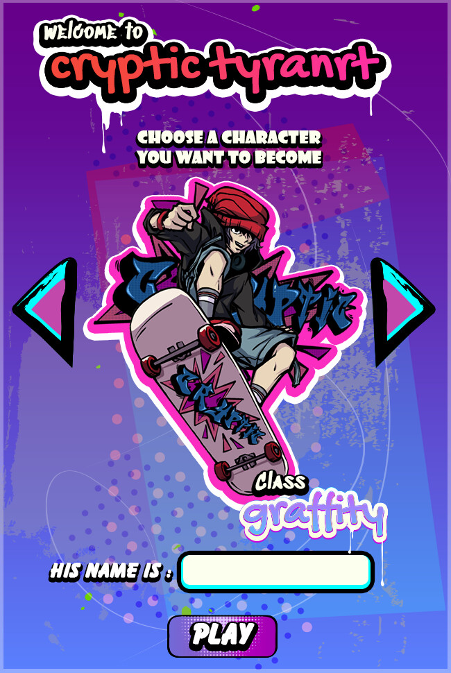 ArtStation - Graffity Character