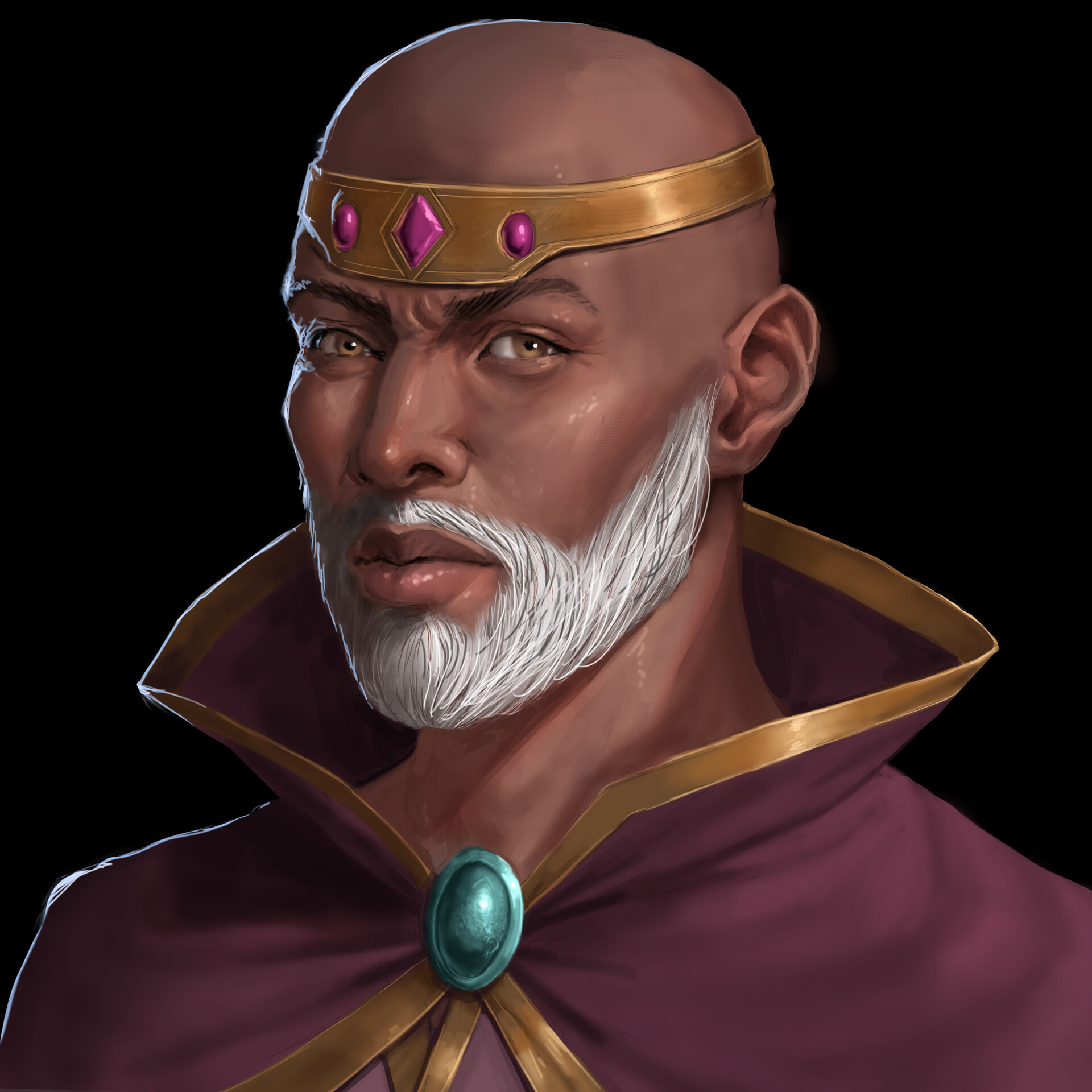 ArtStation - Legend of Vox Machina - King Uriel Tal'Dorei