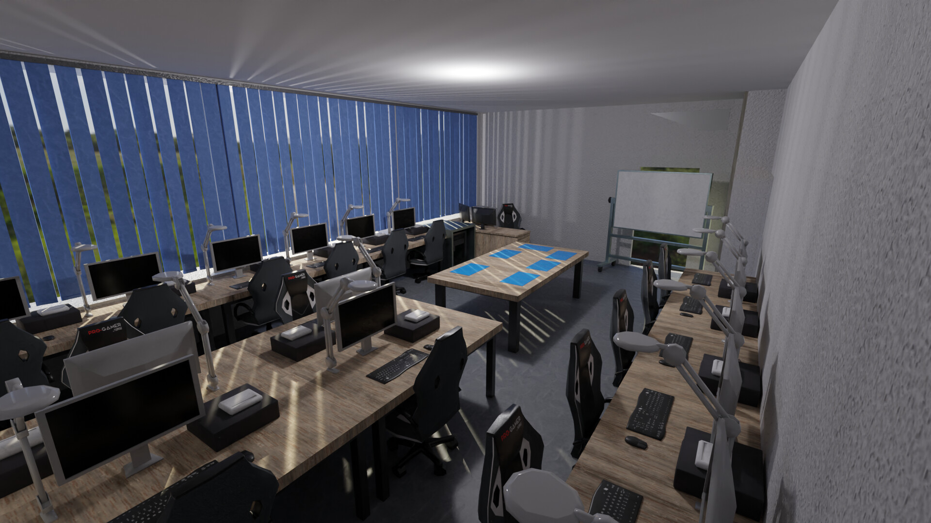 ArtStation - Class room was used in VR project