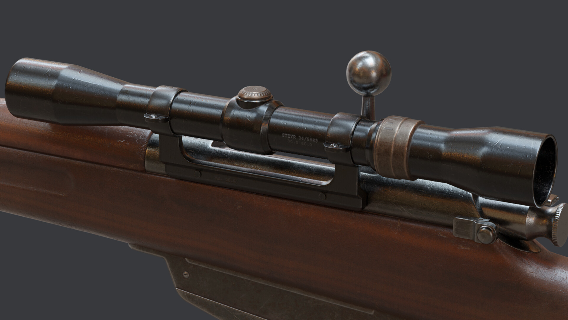 Ovidiu Barat - Mannlicher M1893 Bolt action rifle