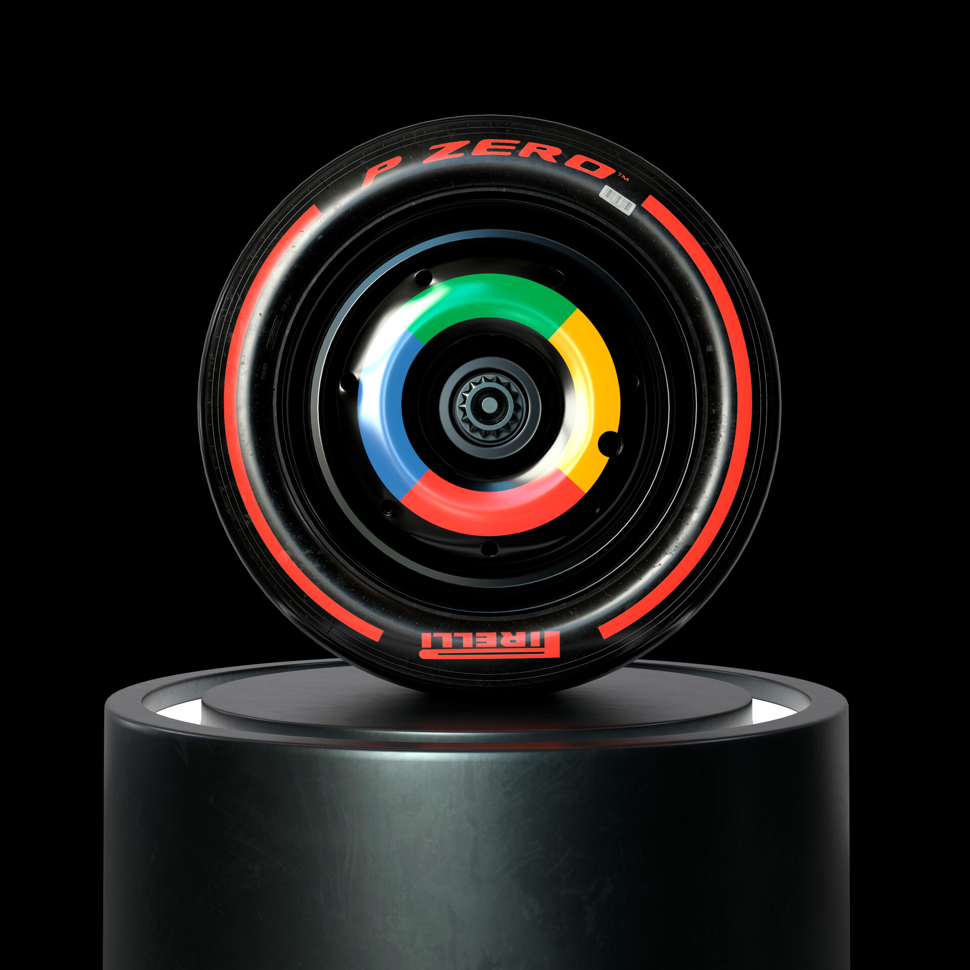 ArtStation - F1 Wheel McLaren 2022