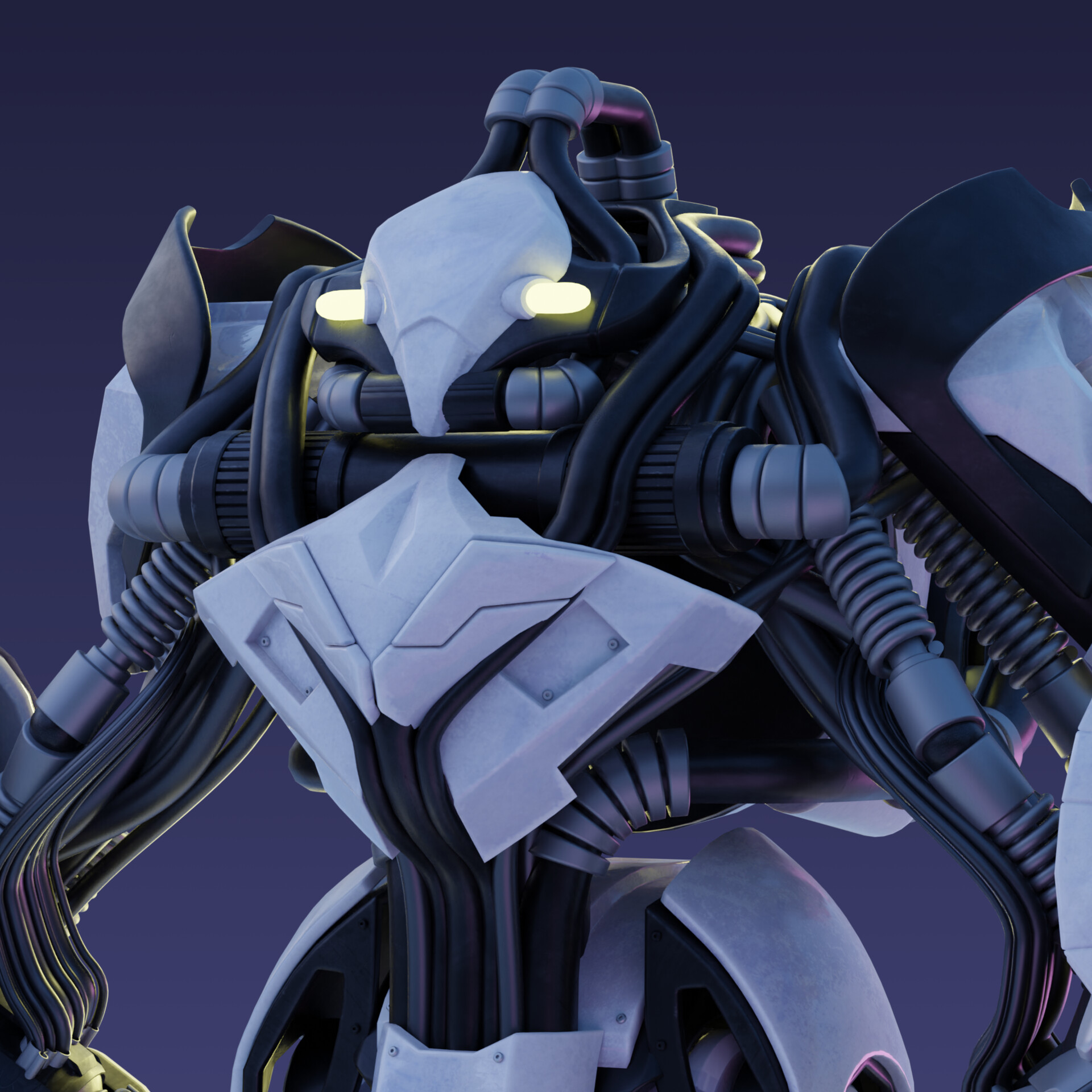 ArtStation - 'The Lifter' Hard Surface Robot