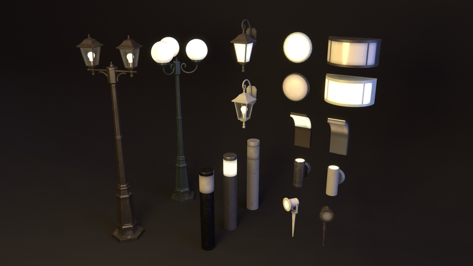 ArtStation - Exterior Lights