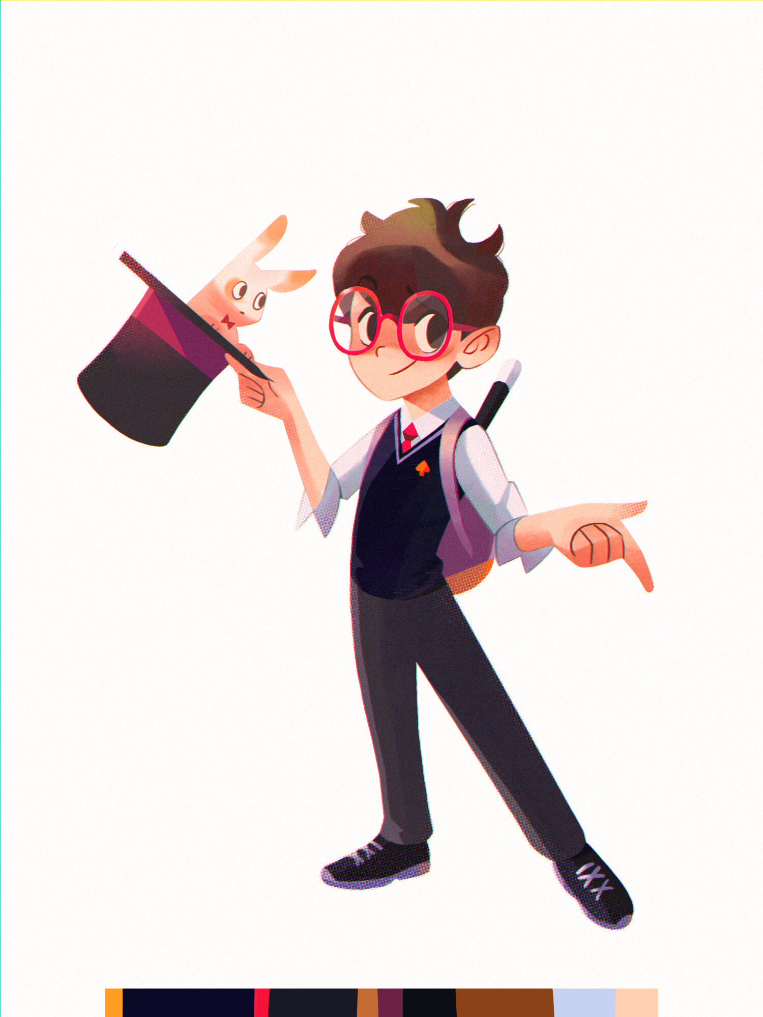 ArtStation - Magician boy