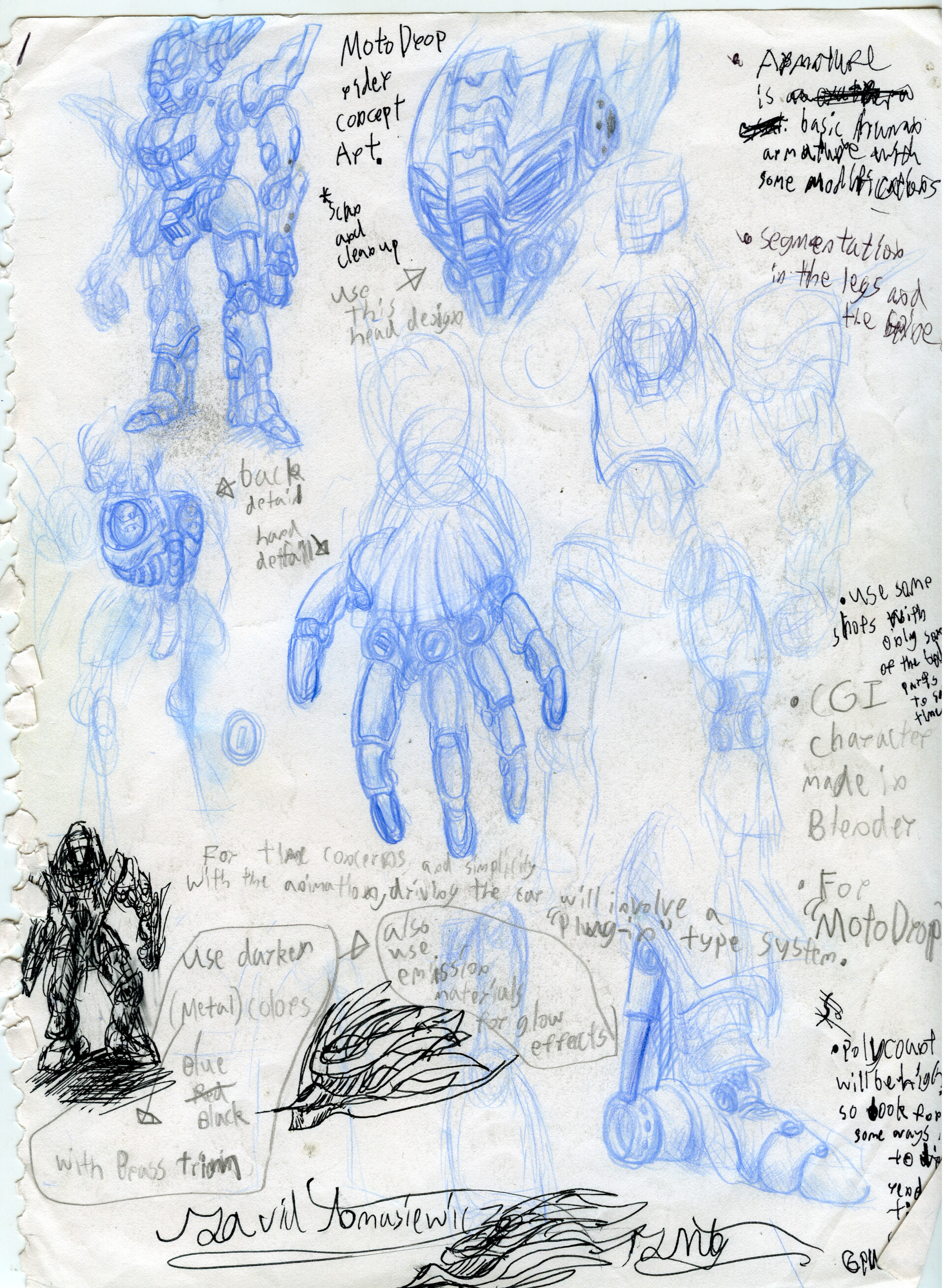 David Tomasiewicz - MotoDrop (Stop-Motion and Computer Animation ...