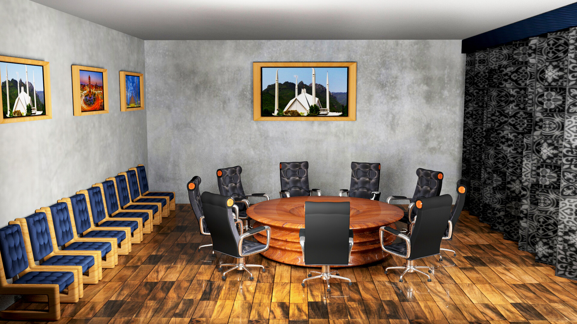 ArtStation - Meeting Room Modeling