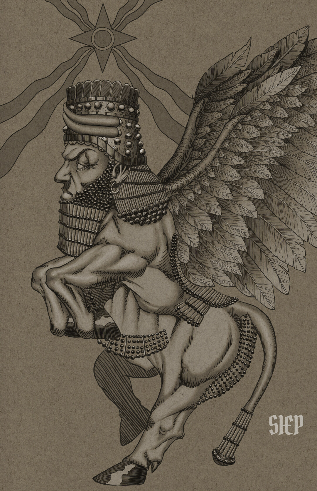 Lamassu Tattoo