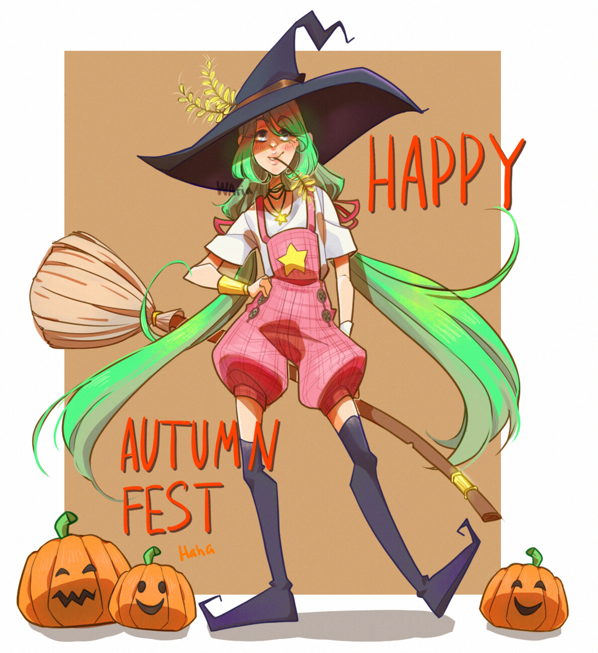 ArtStation - 2D Witch Character