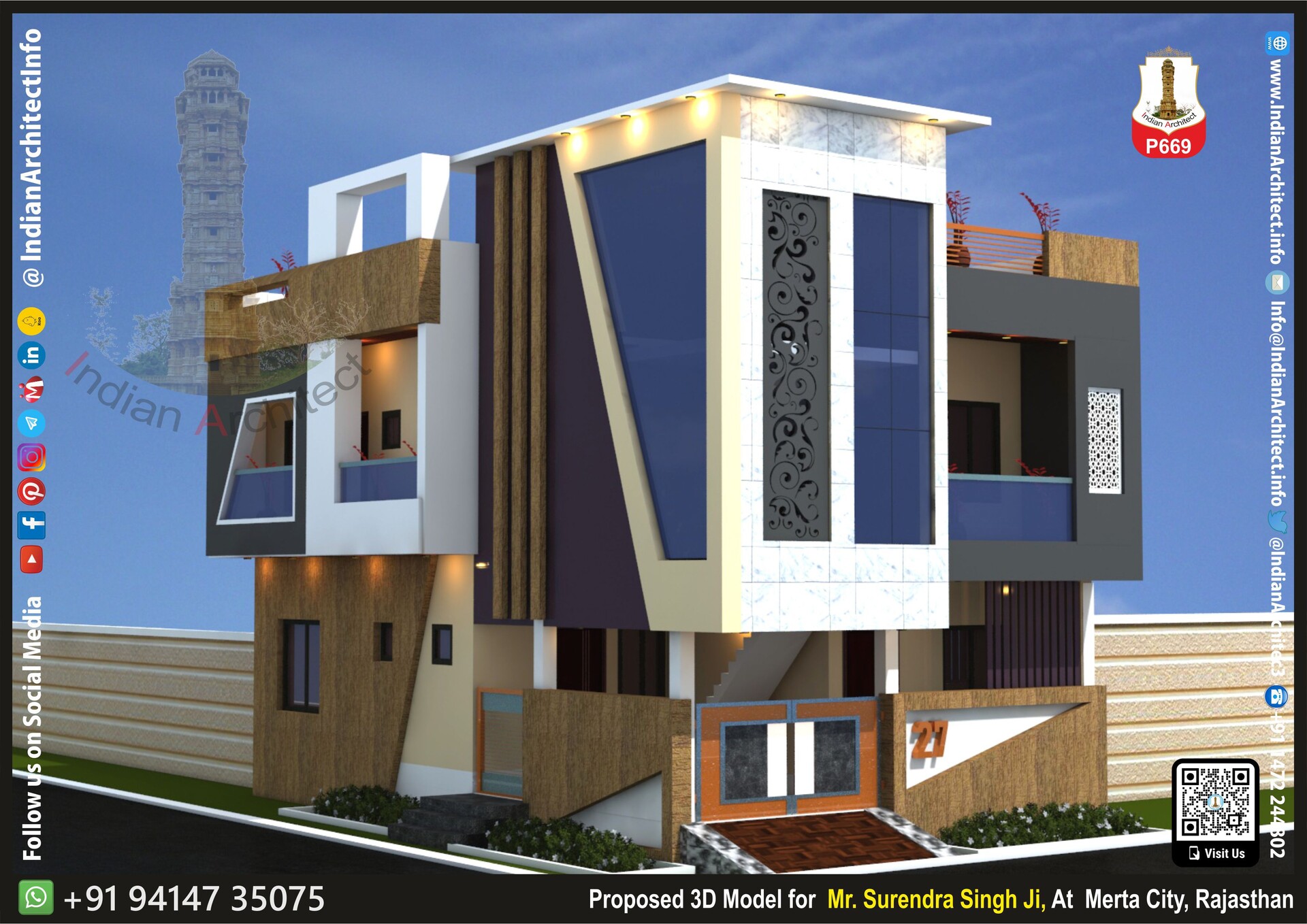 Indian Architect Info - P669 Mr. Surendra Singh Ji at Merta City ...