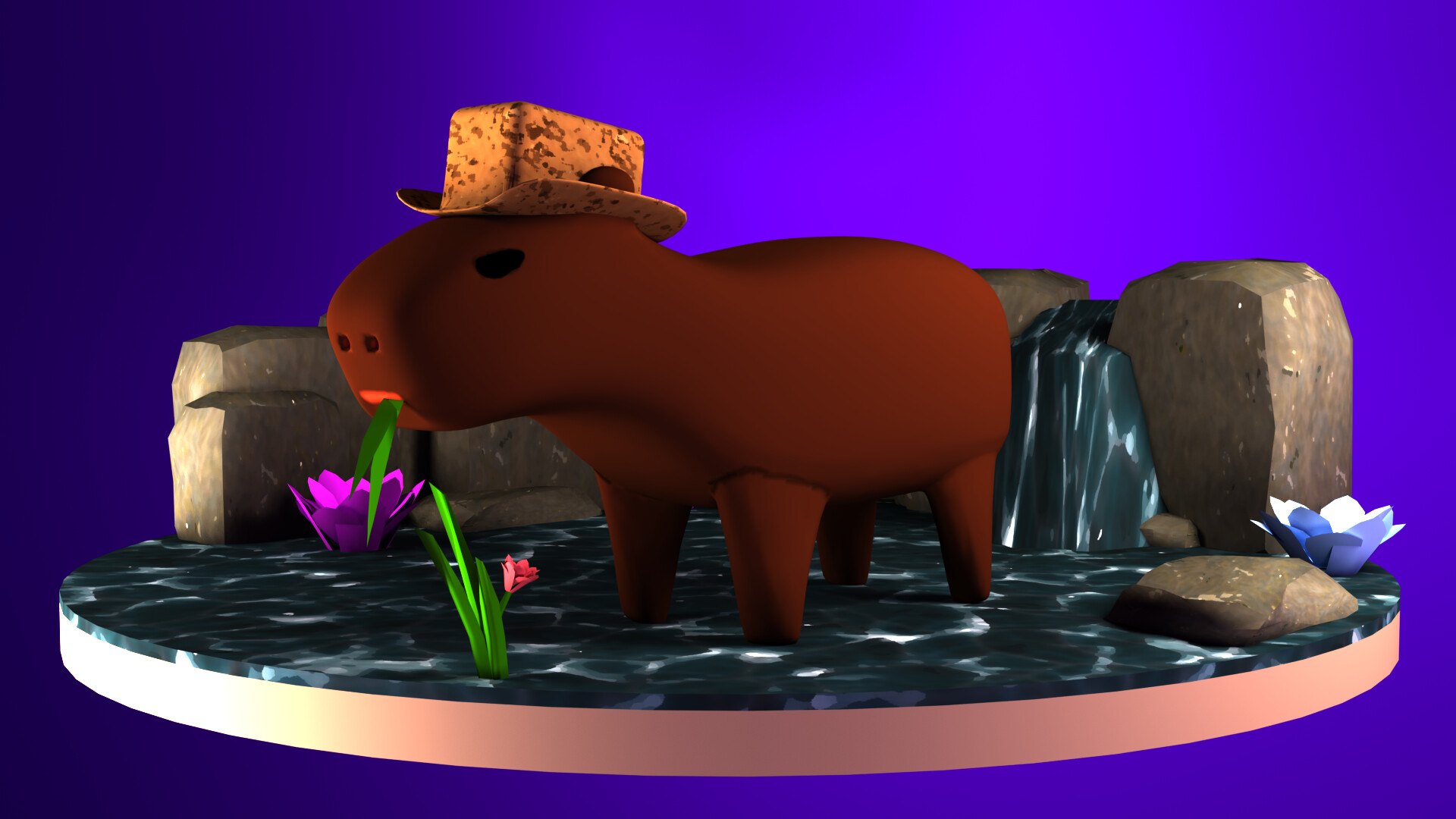 ArtStation - Capybara mafia