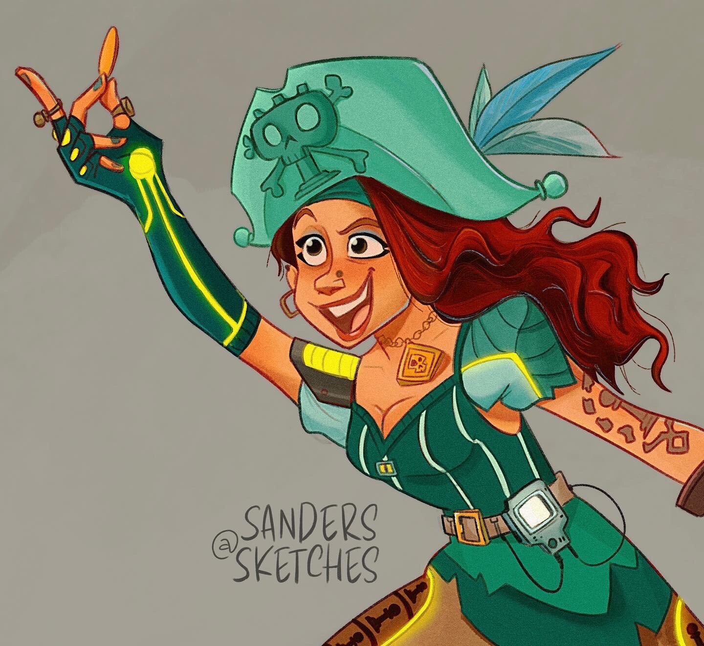 ArtStation - Captain Marcie “Pawn Slinger”