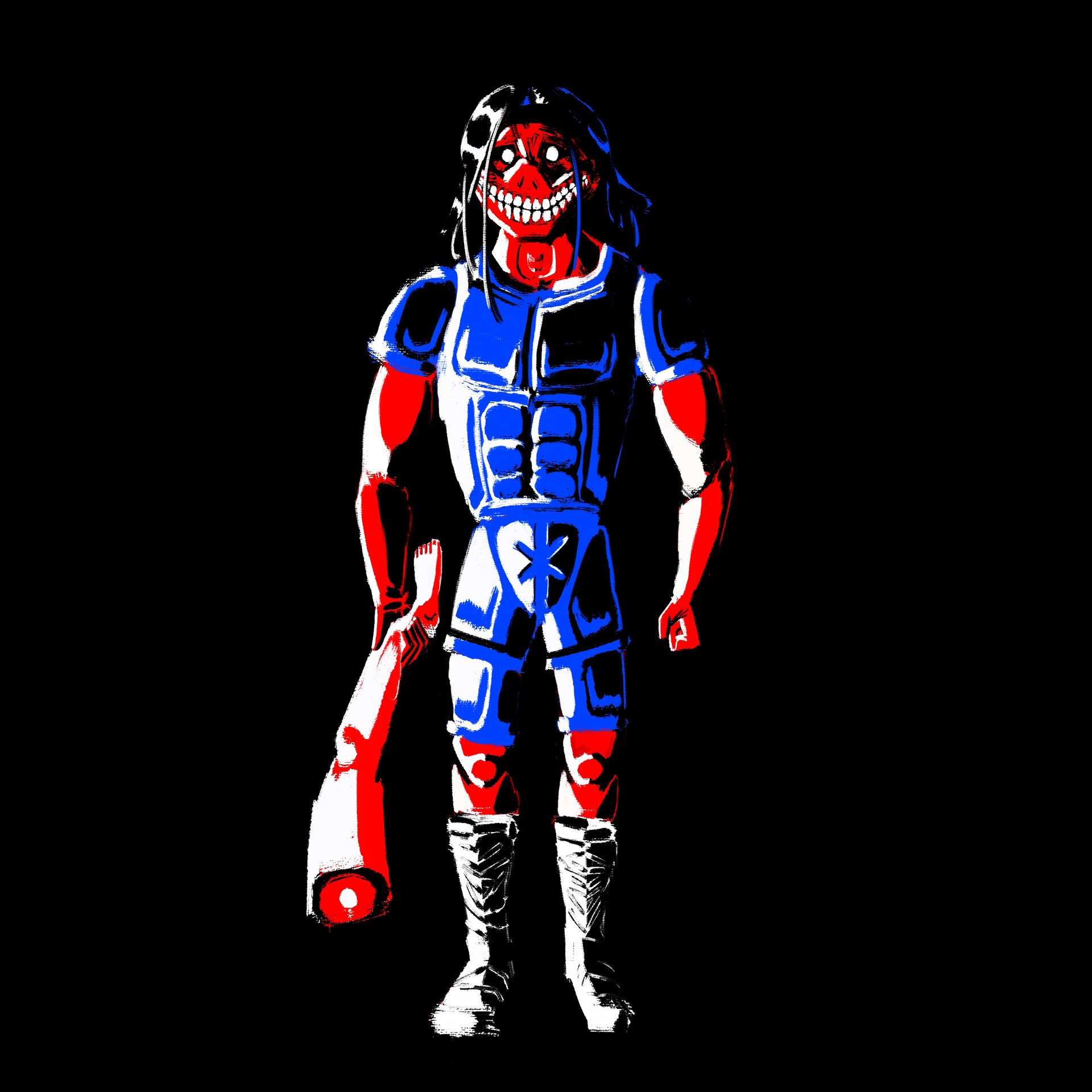 ArtStation - Works with less colors