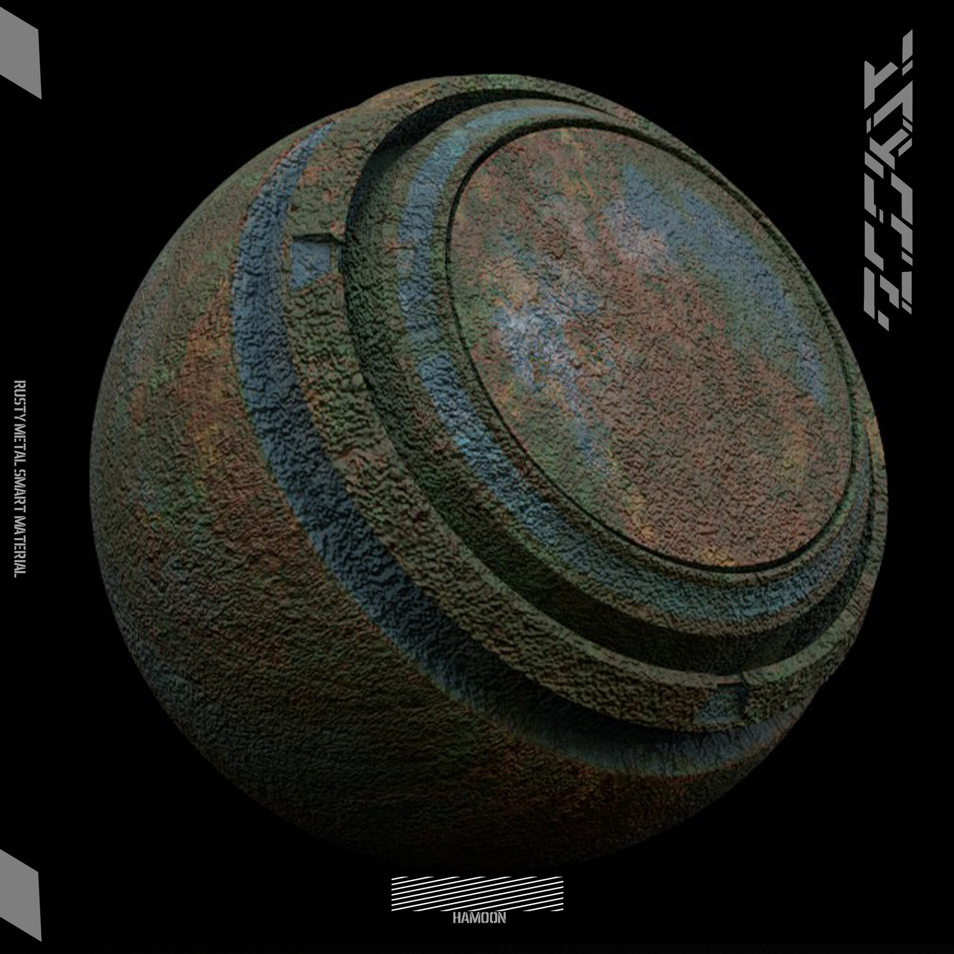 HAMOON - Rusty metal smart material