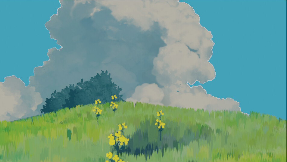 ArtStation - Ghibli Style Environment Practice