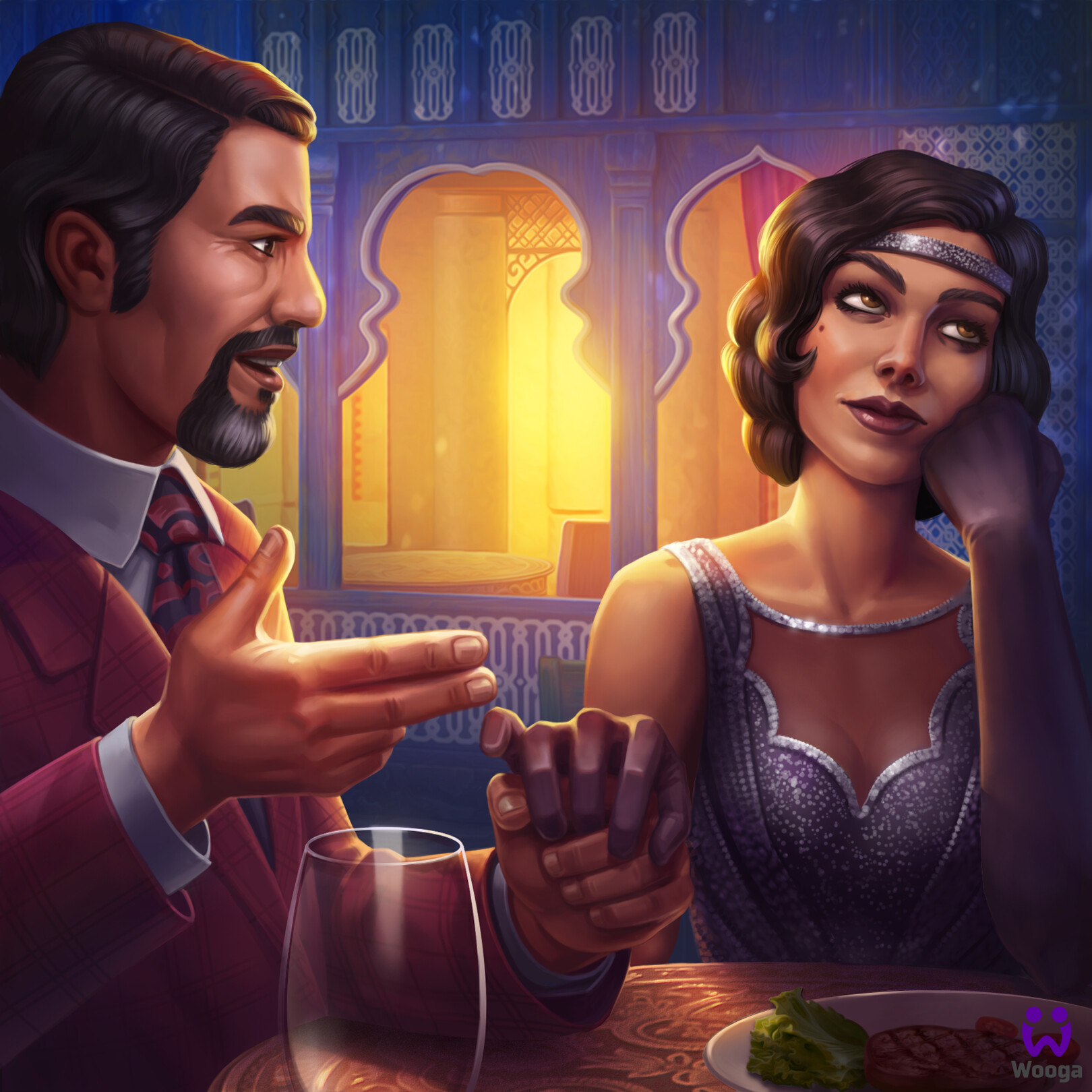 ArtStation - 2D characters for Wooga