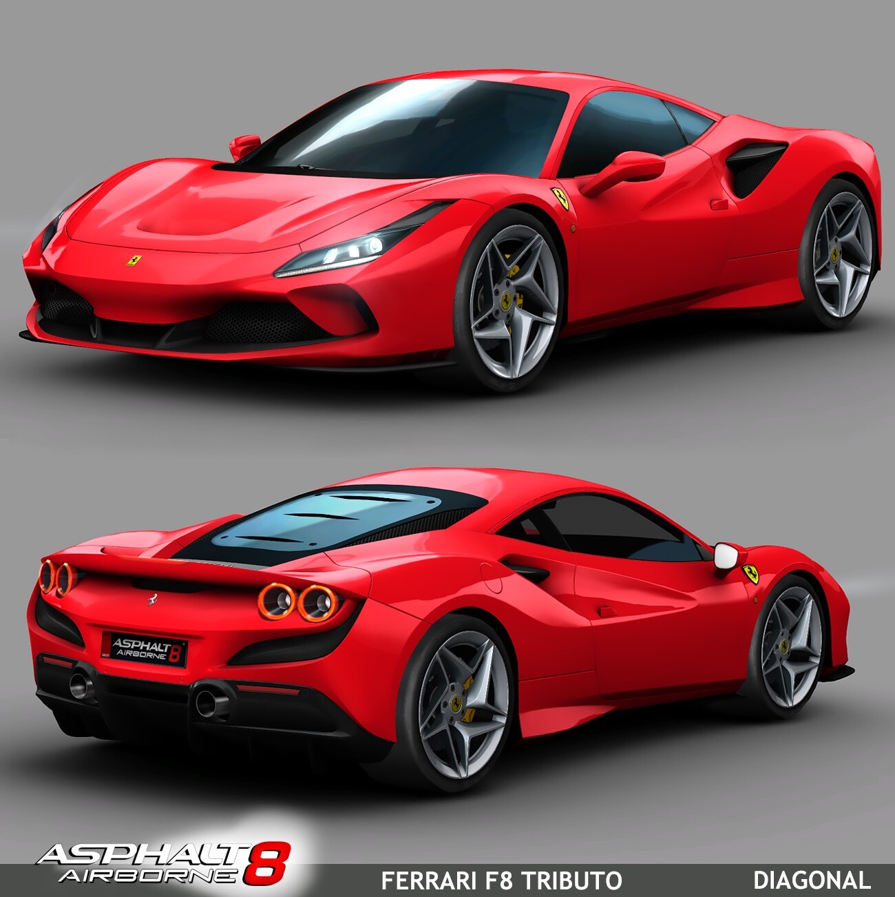 ArtStation - Ferrari F8 Tributo