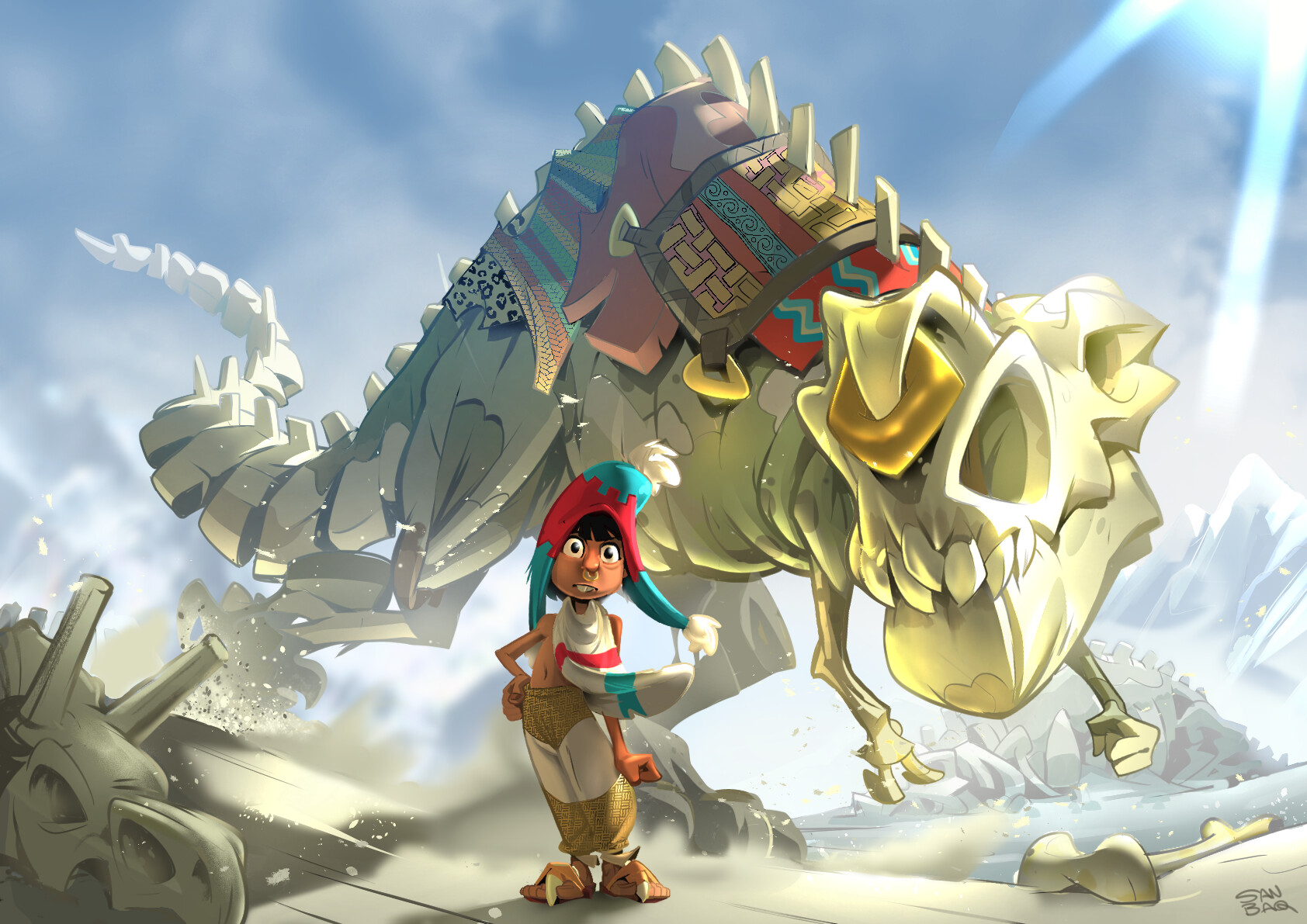 ArtStation - Kanki, The Necrosauros