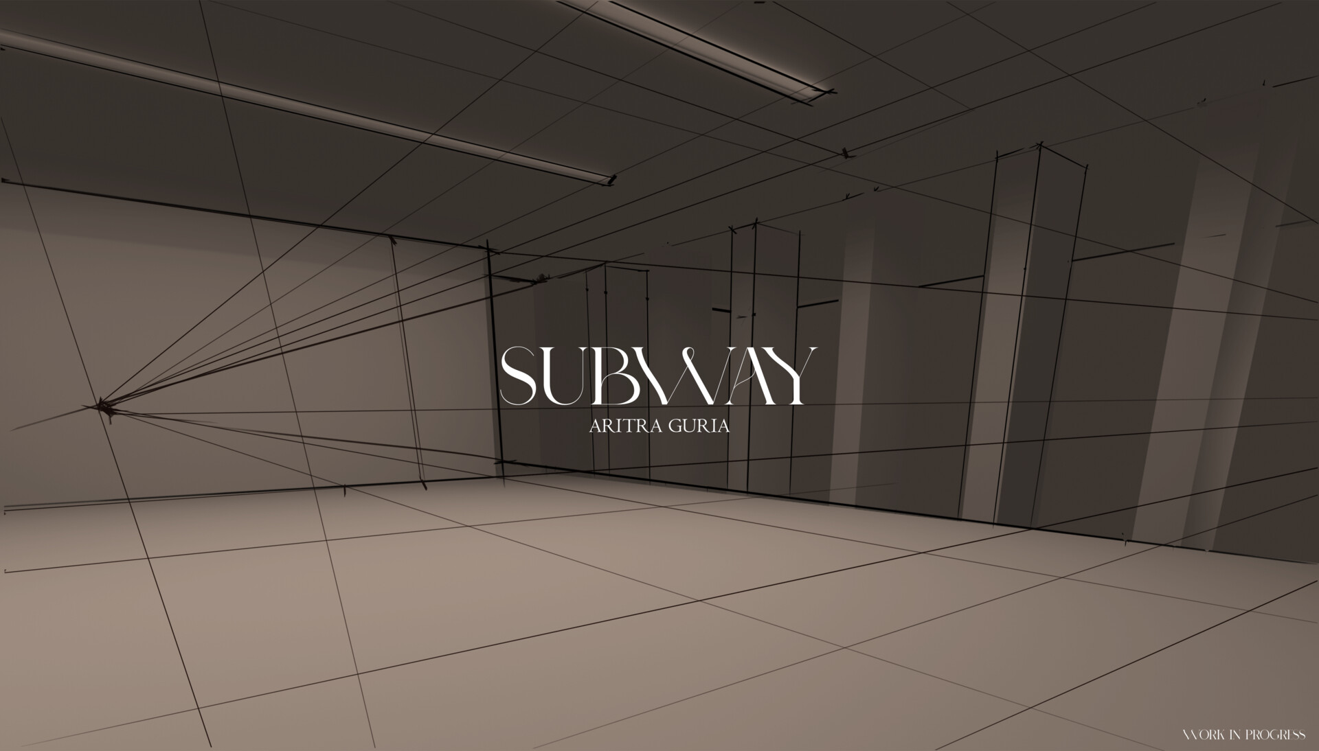 Aritra Guria - SUBWAY 2D ILLUSTRATION