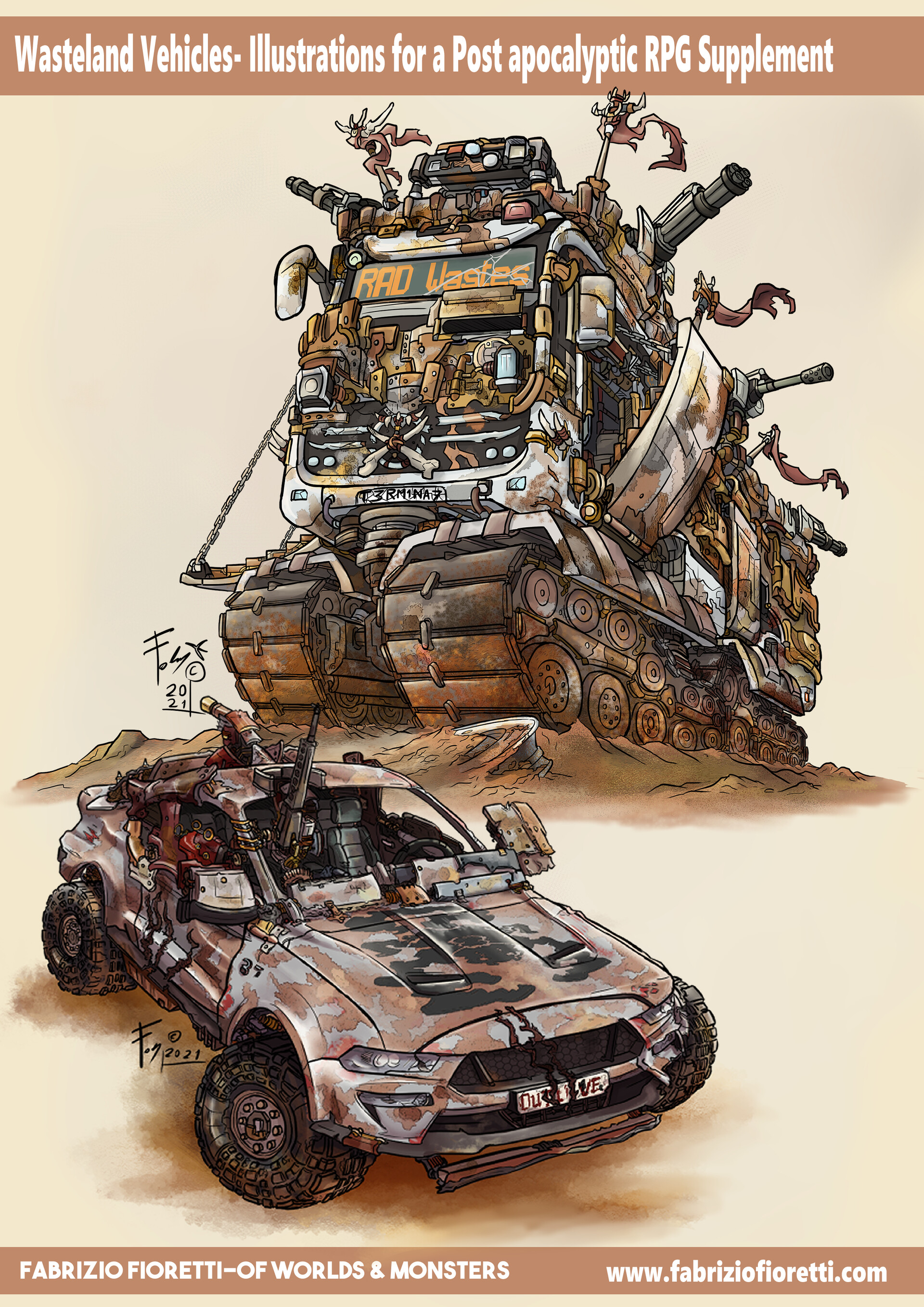 ArtStation - Commission Roundup- Vehicles/Mechanical Creatures