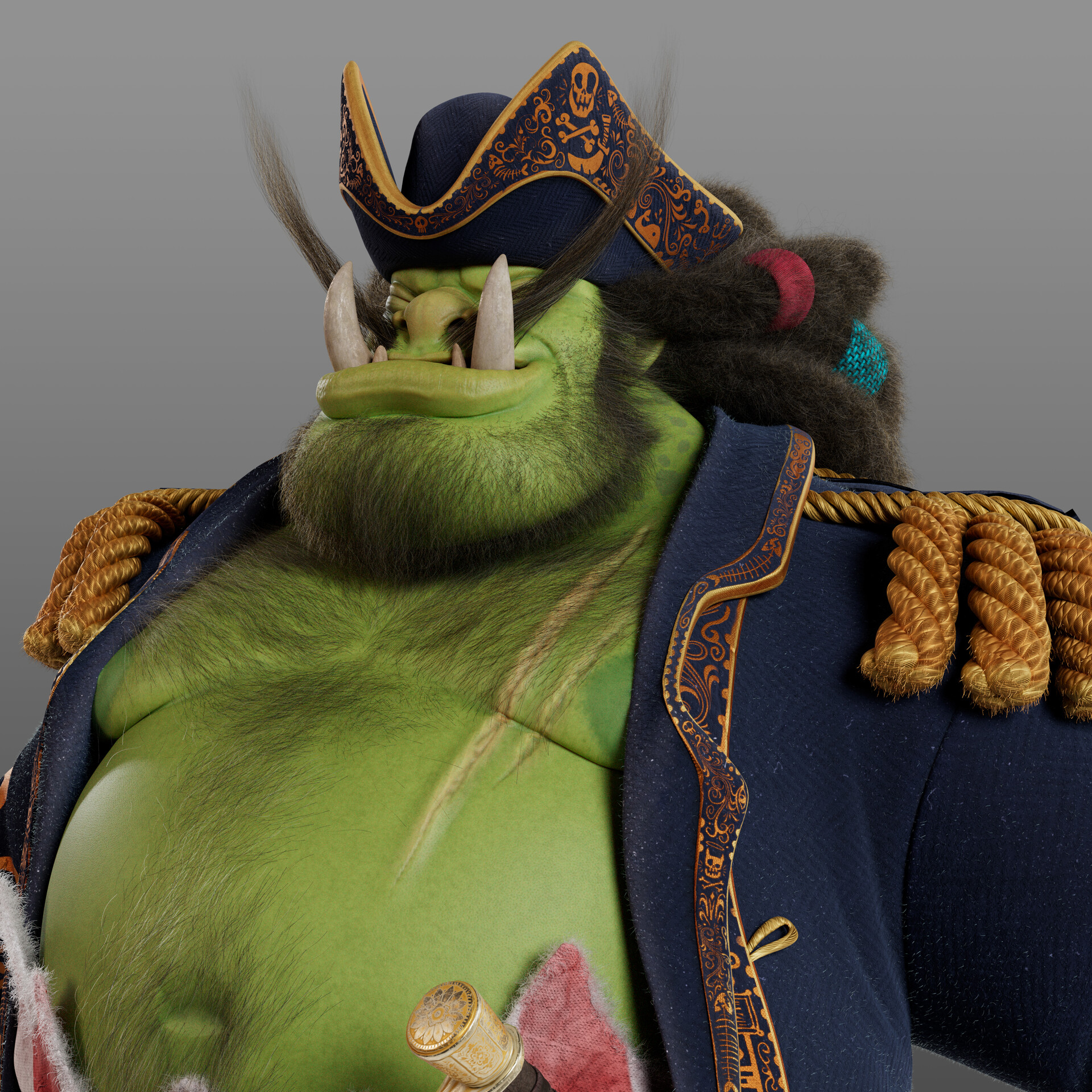 Carlos Velázquez Ayala - Orc Pirate Captain