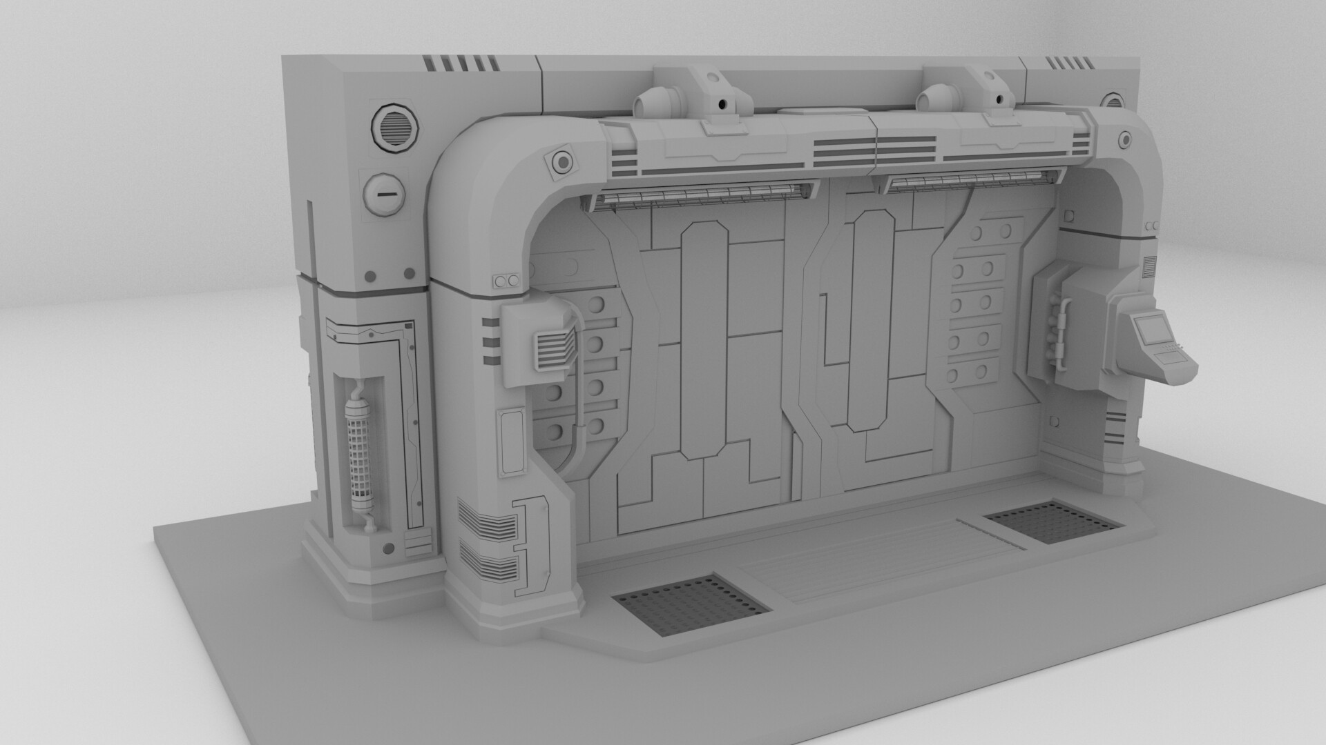 ArtStation - Sci-Fi Gate
