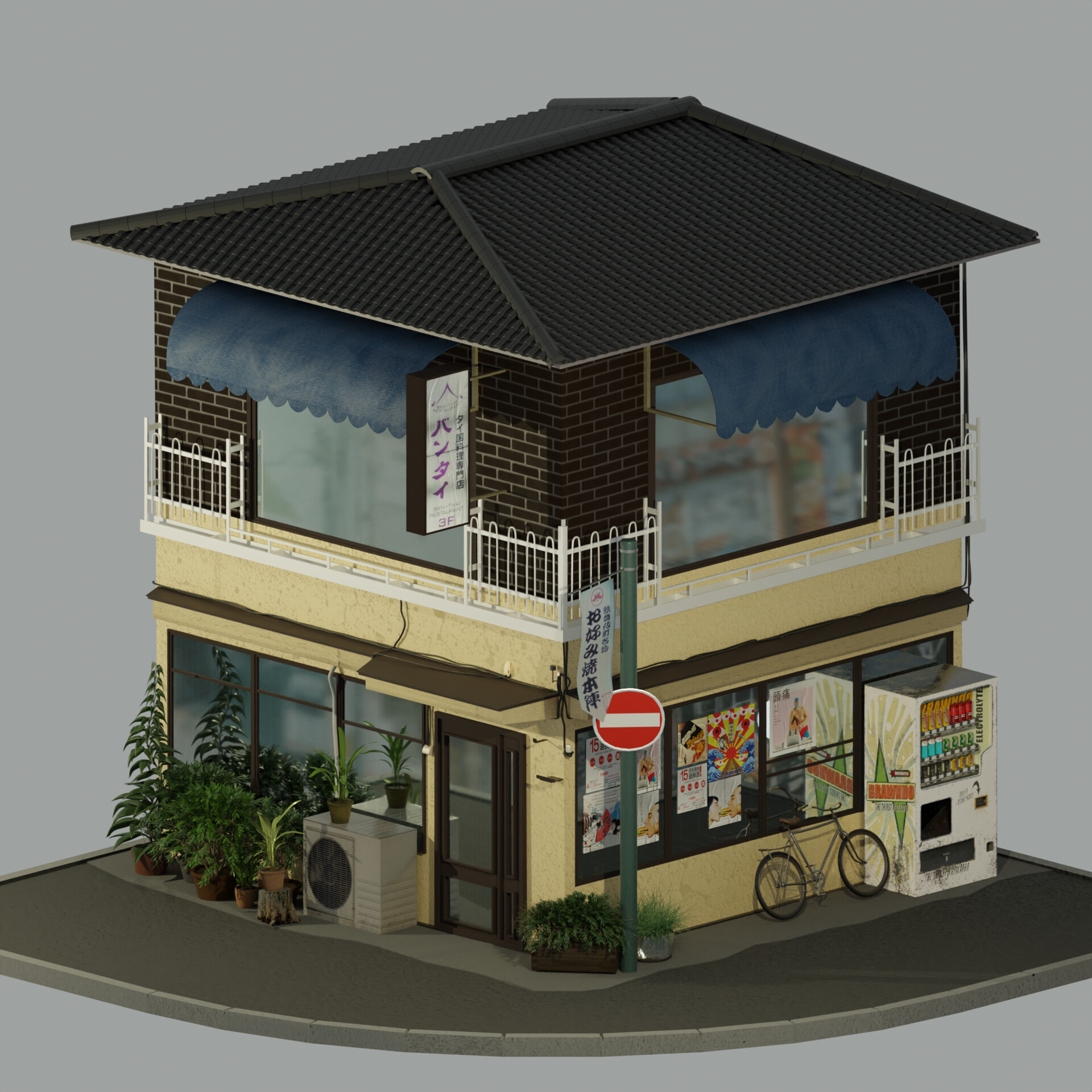 ArtStation - Japanese shop