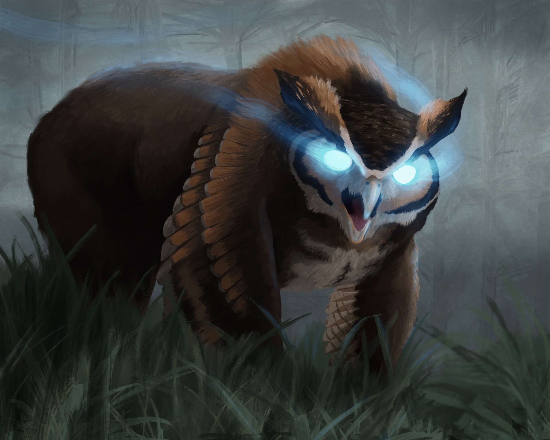 ArtStation - Mystic Owlbear