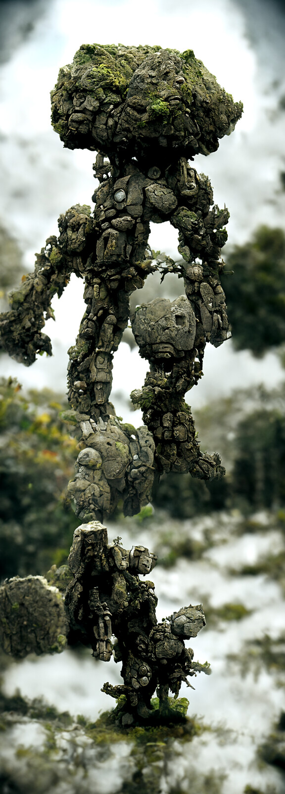 ArtStation - Stone Giants/Mecha