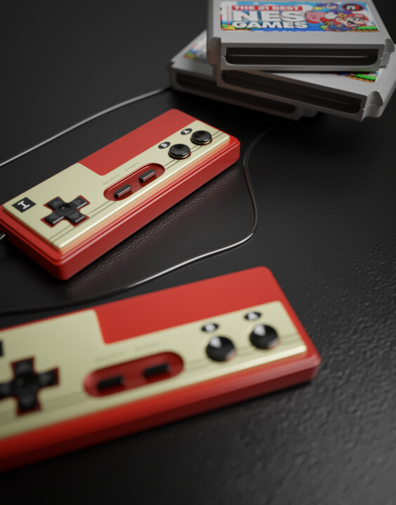 ArtStation - 3D game console(NSC)