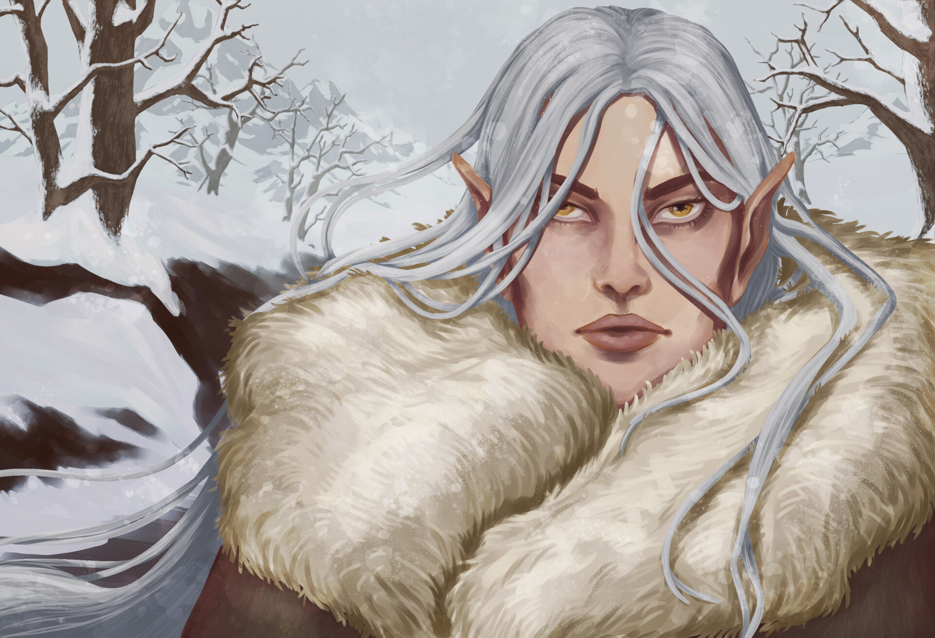 ArtStation - Snowy Breeze