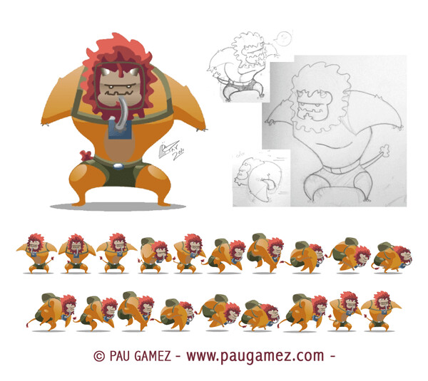 Pau Gamez - Zapher - Stylized character design