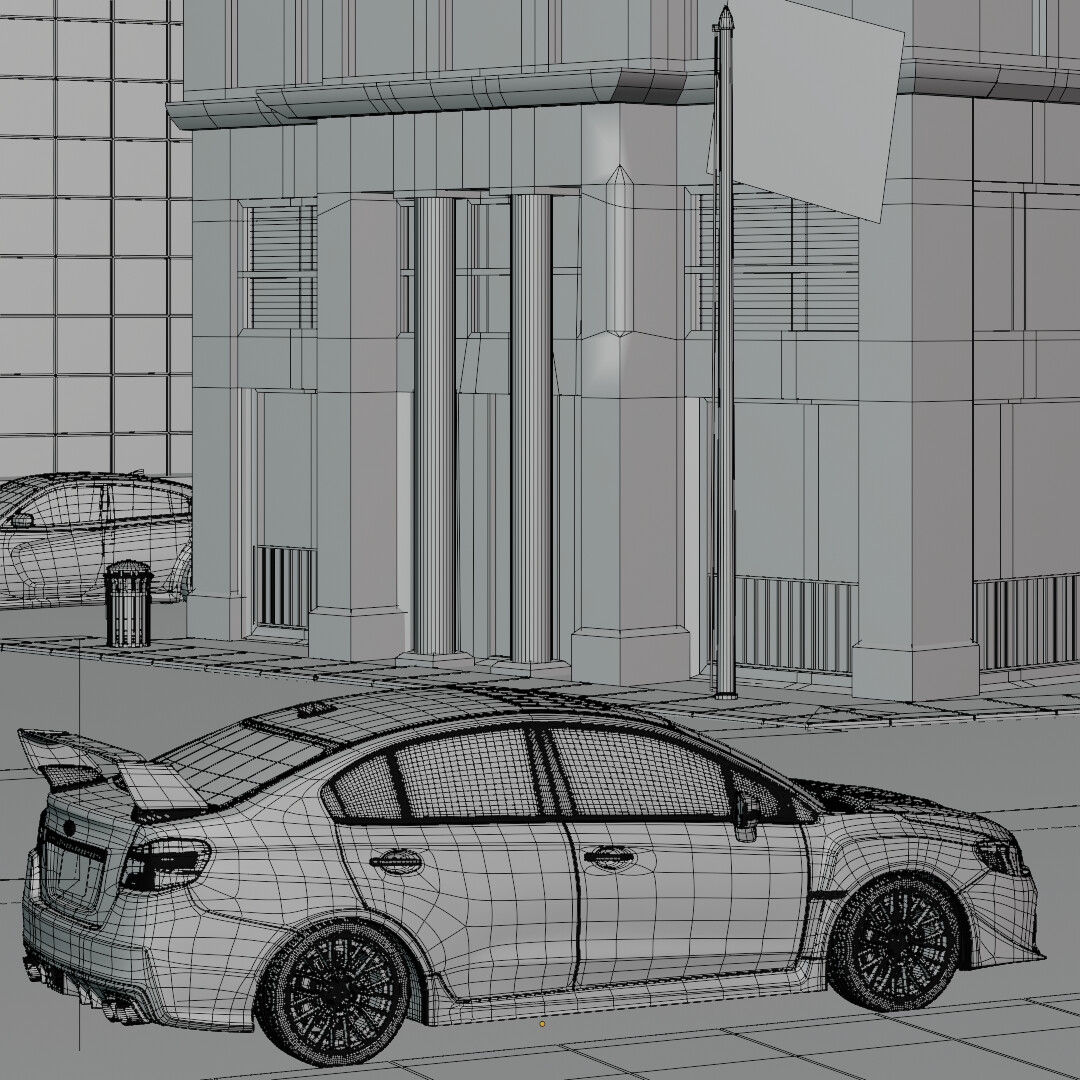 Tamás - Subaru WRX STI - full cgi scenes