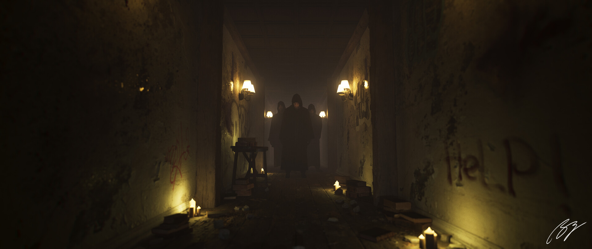 ArtStation - Hallway Nightmares