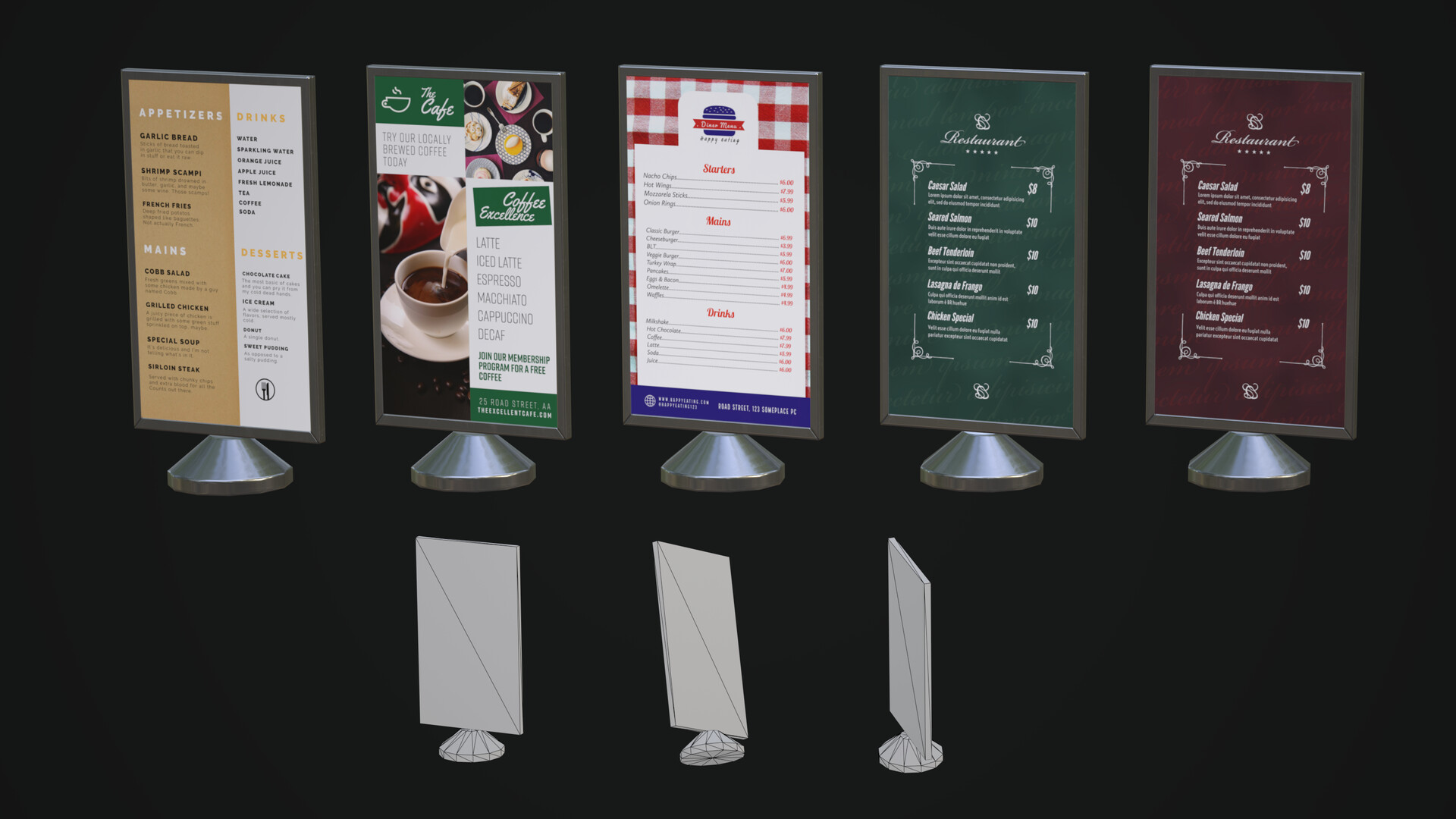 Ana Rocha - Small Diner Props