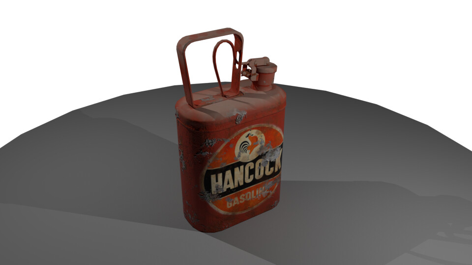 ArtStation - Gas Can Texture