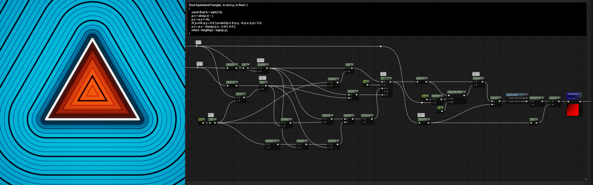 Fabrizio Bergamo - 2D SDF - Basic Shapes and Visualization - Material ...