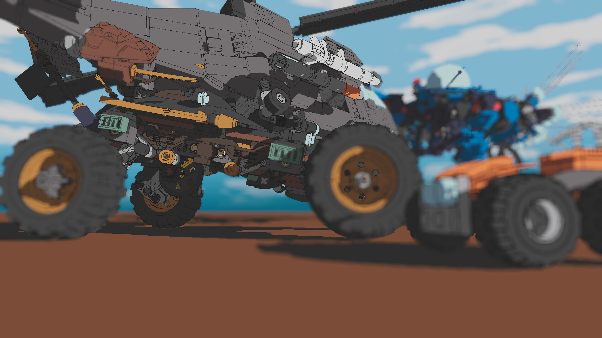 ArtStation - lego machines