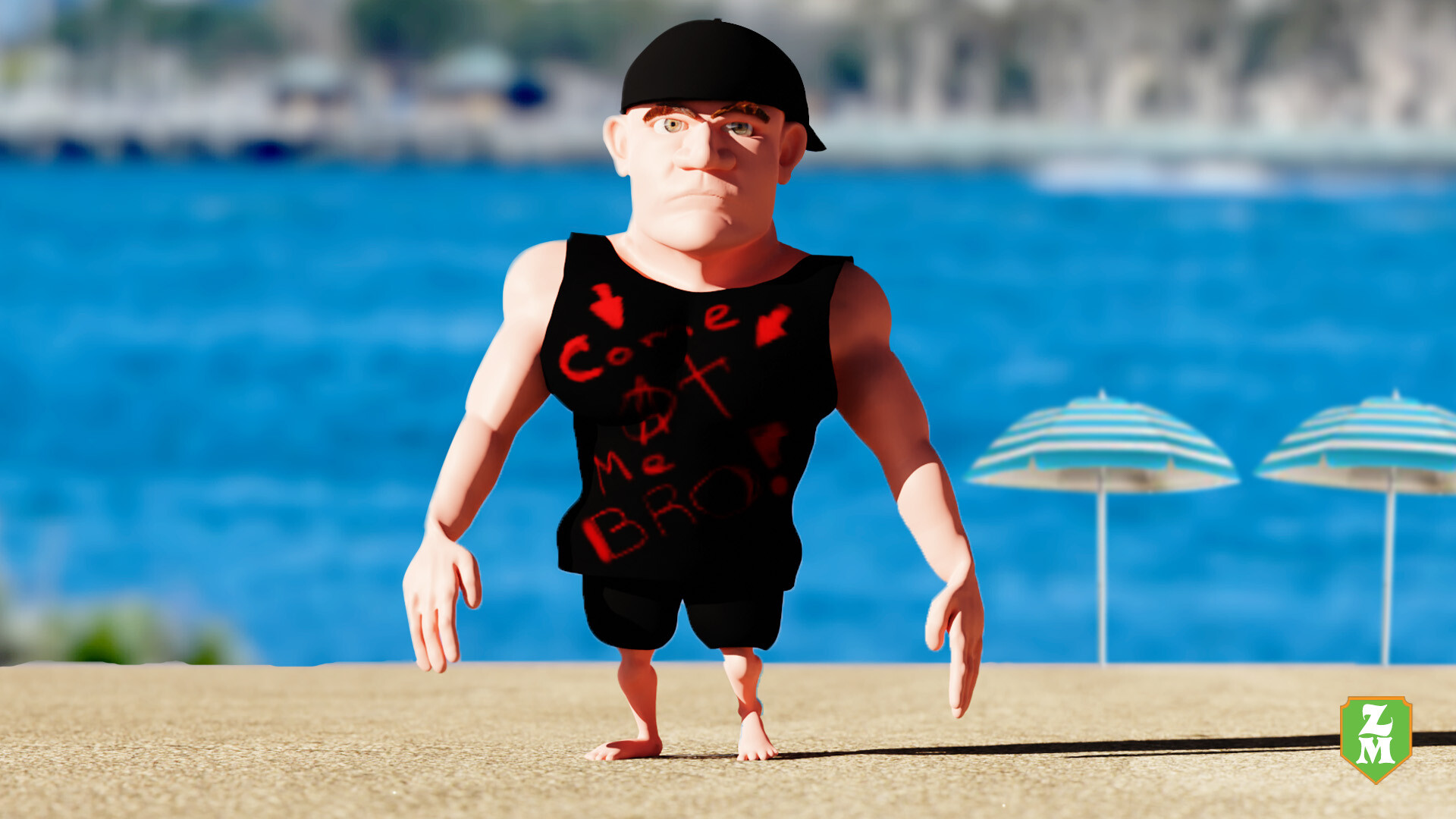 ArtStation - Beach Bro