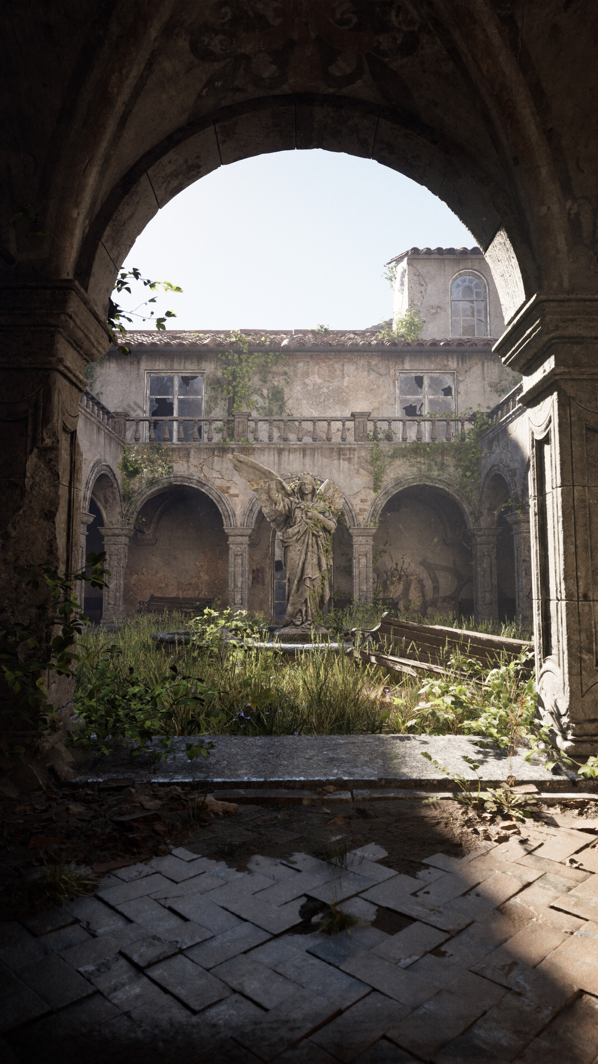 Richard Court - Courtyard UE5