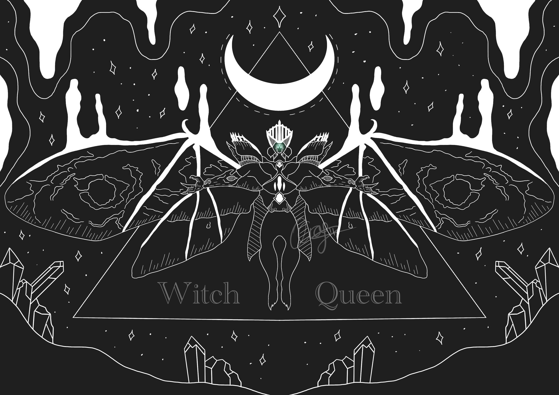 ArtStation - The Witch Queen - Illustration