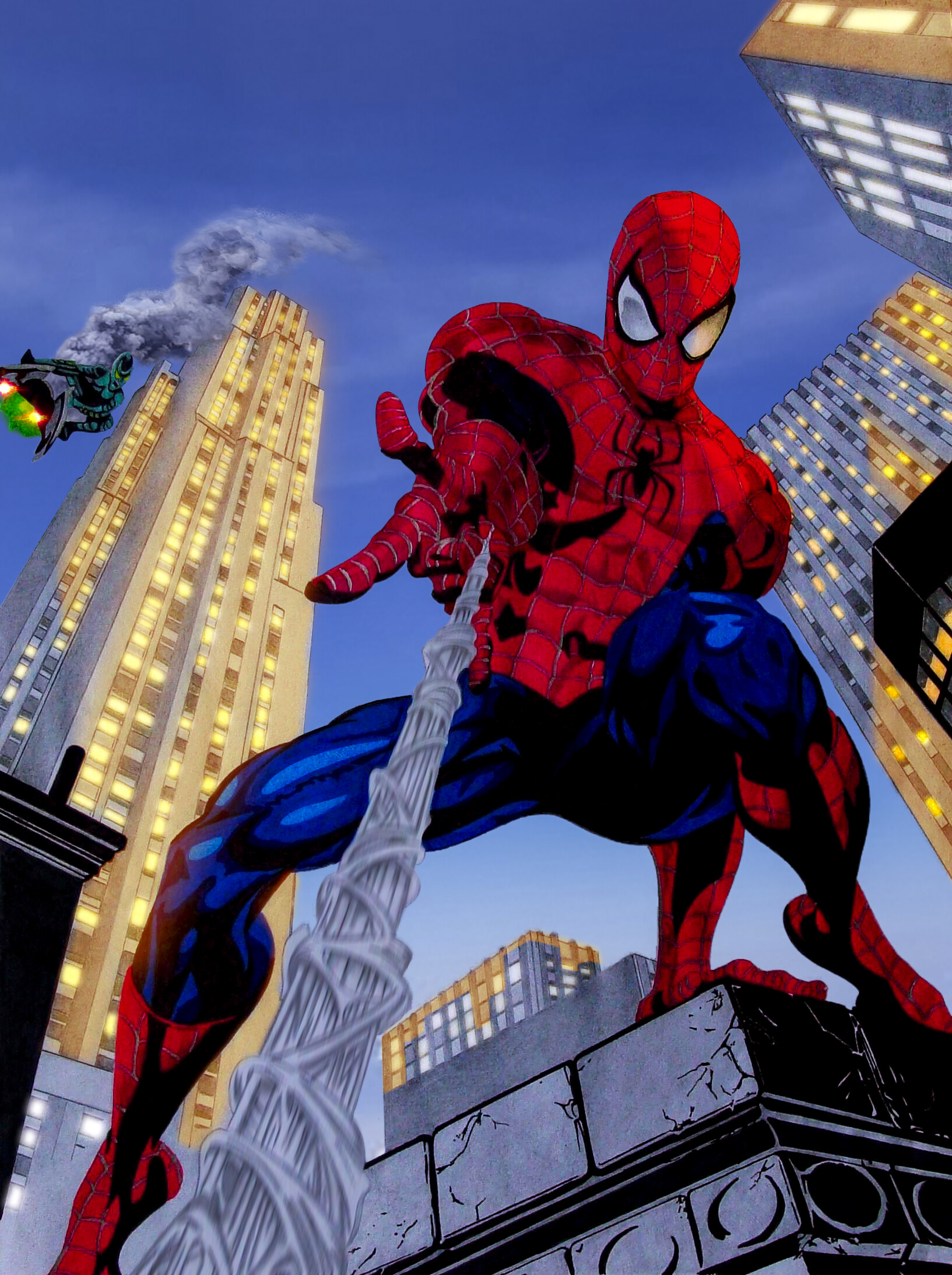 ArtStation - SPIDER MAN COVER